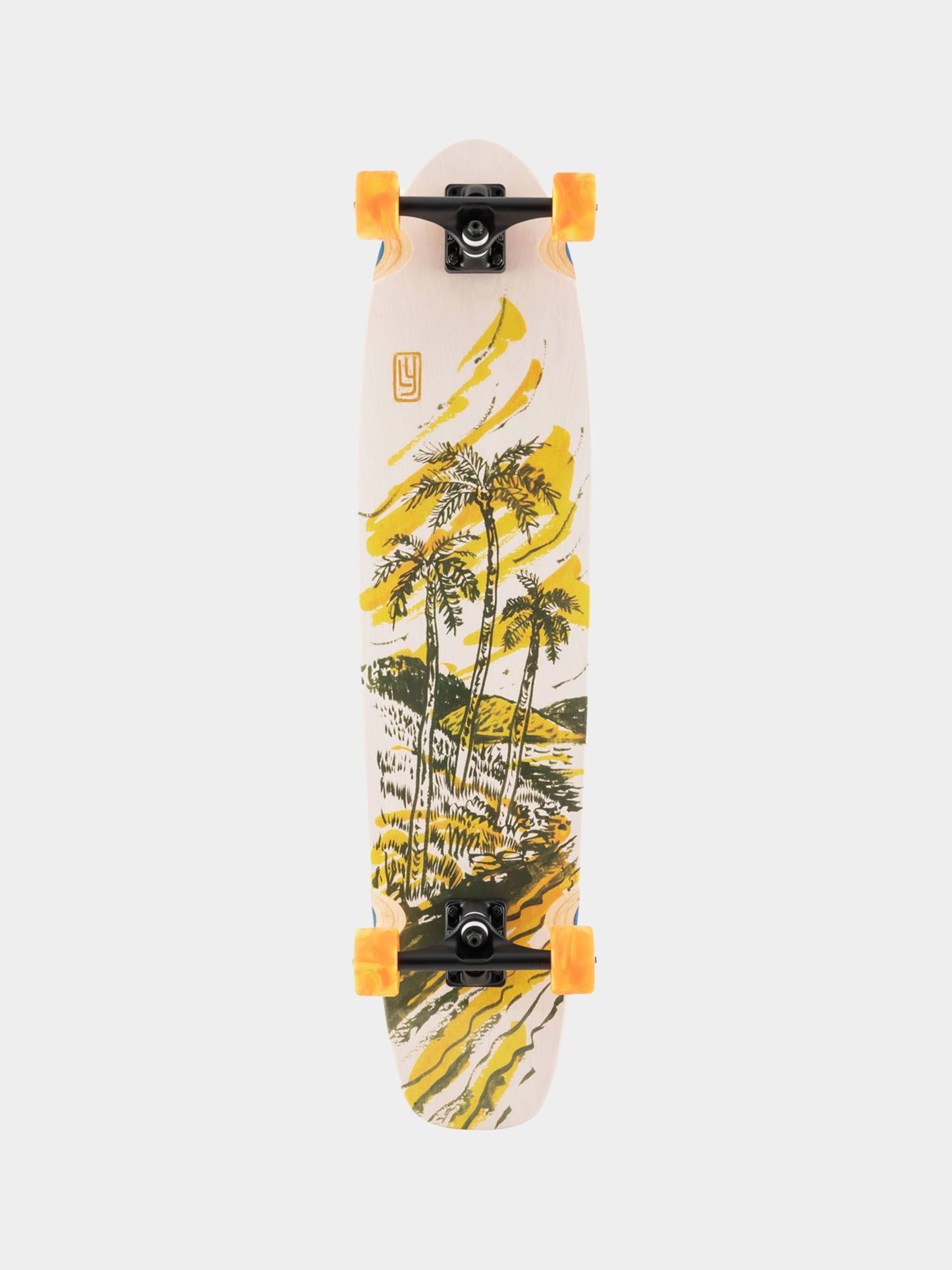 Landyachtz Longboard Ripper - multicolor (postcard)
