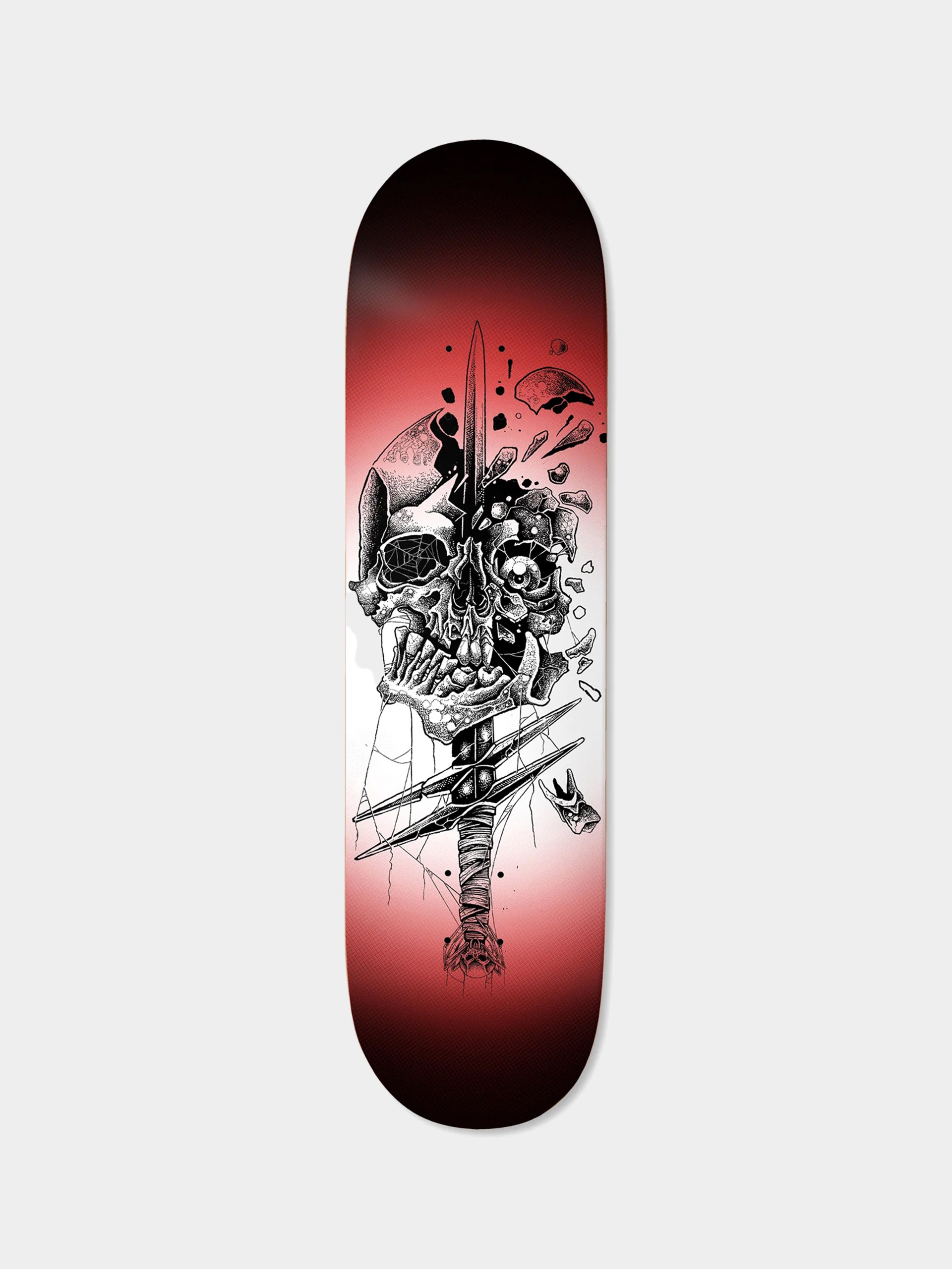 Deathwish Deck PD Whiplash (red/white)