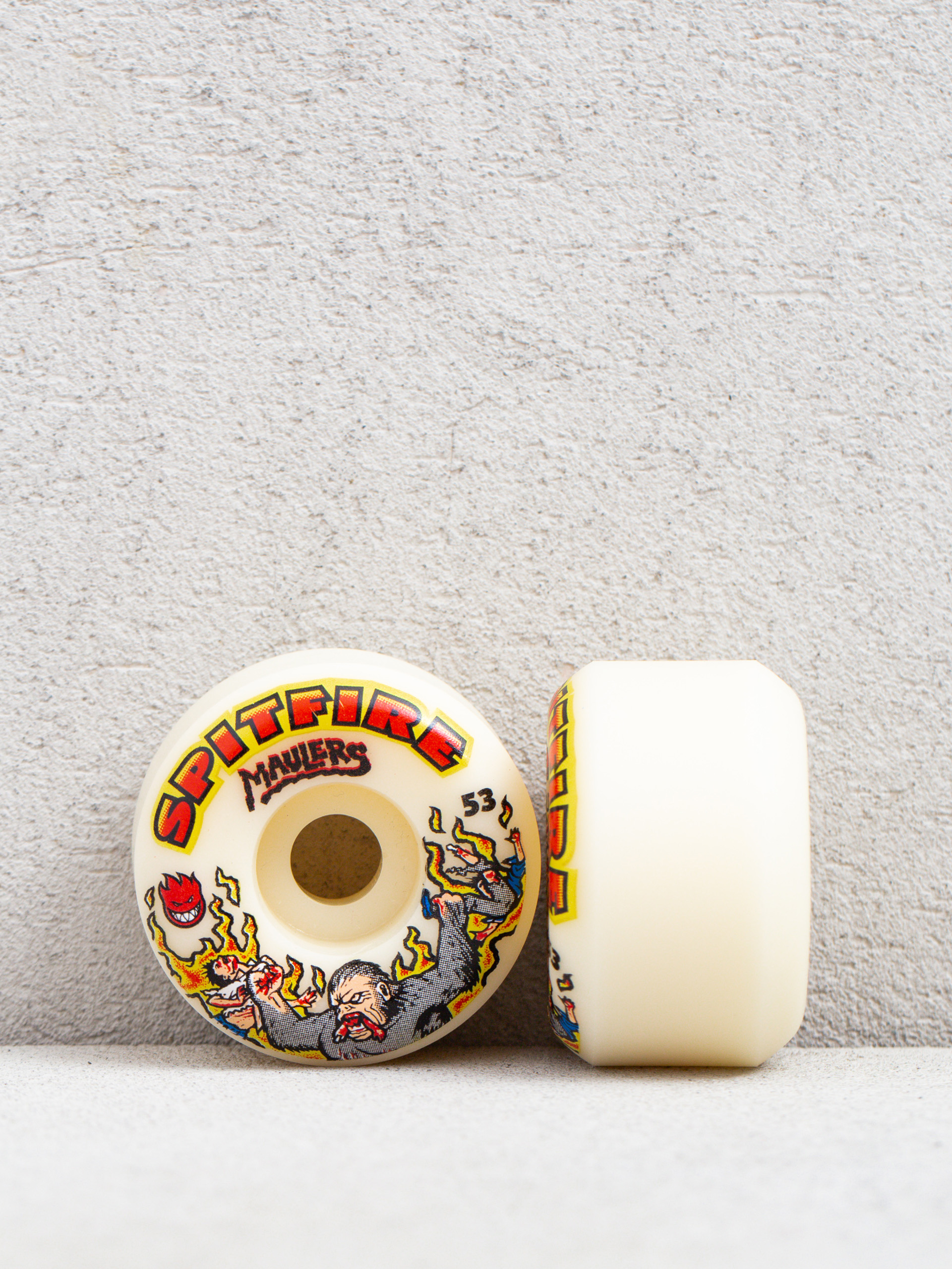 Spitfire F4 99D Maulers Conical Full Wheels - white (natural)