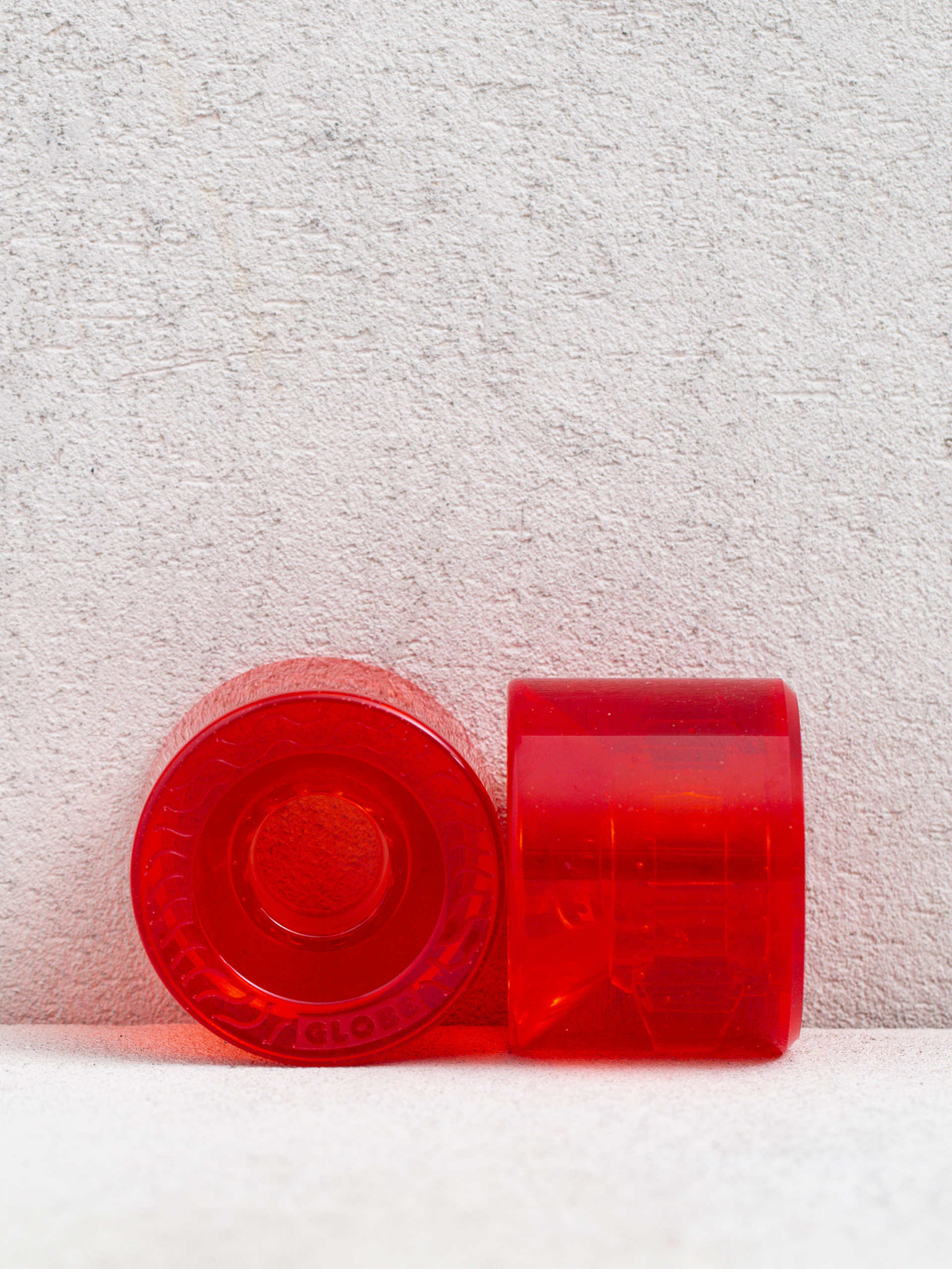 Globe Retro Flex Cruiser Wheels - red (clear red)