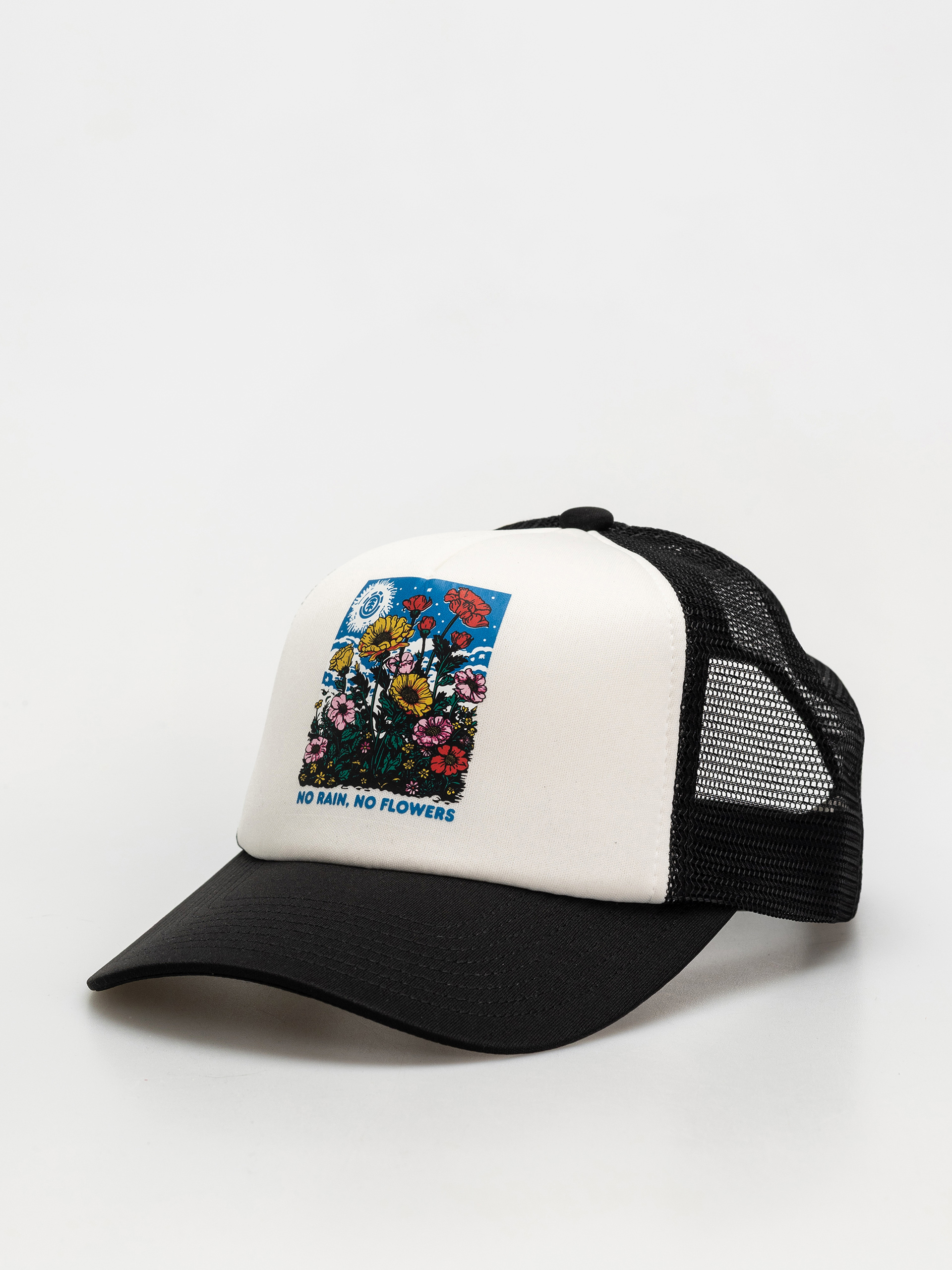 Element Cap Yield Trucker - Schwarz (flint black)