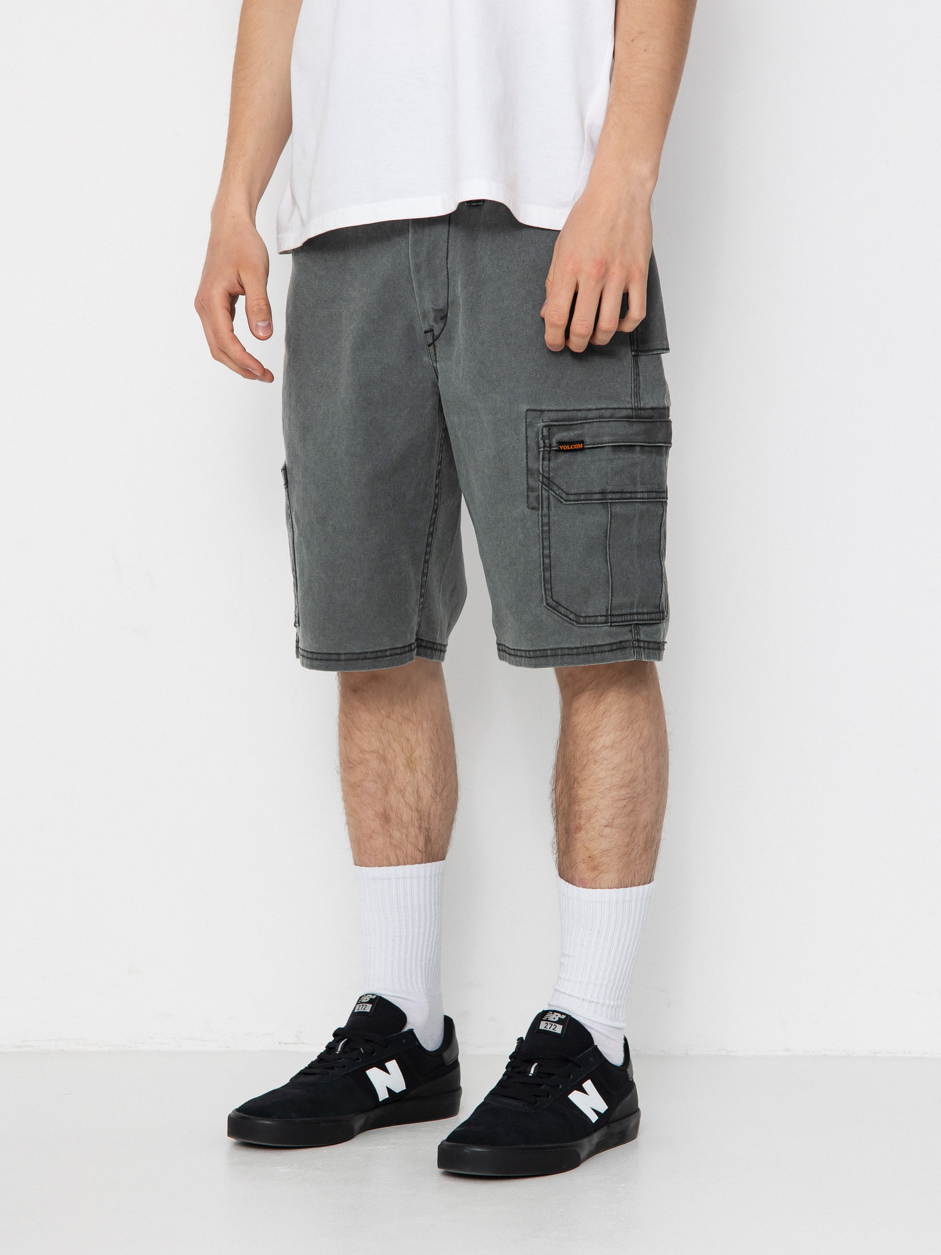 Volcom Shorts Gage Work 21 - grey (stealth)