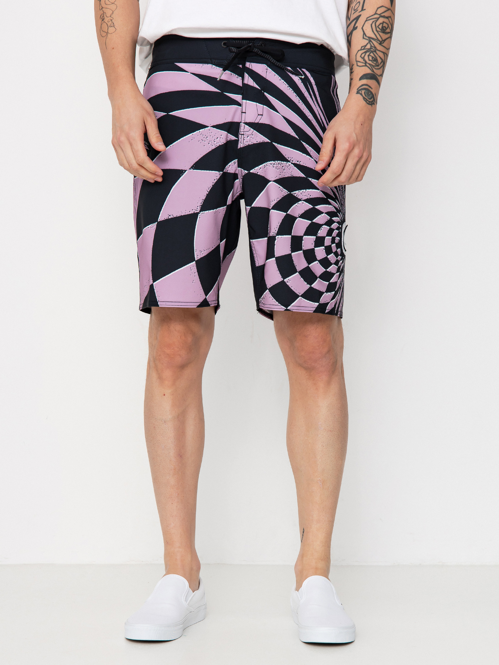 Volcom Spiral Stn Mod 20 Boardshorts - pink (steel purple)