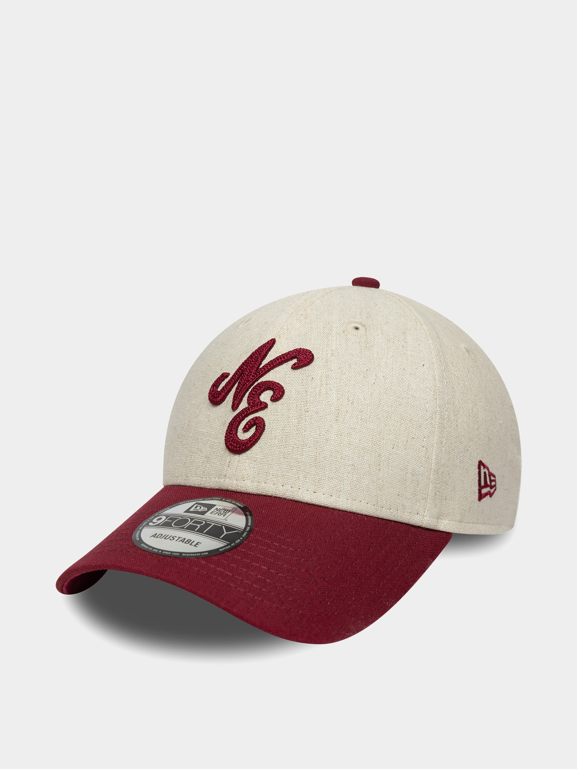 New Era Cap Linen 9Forty Ne - red (red/chalk)