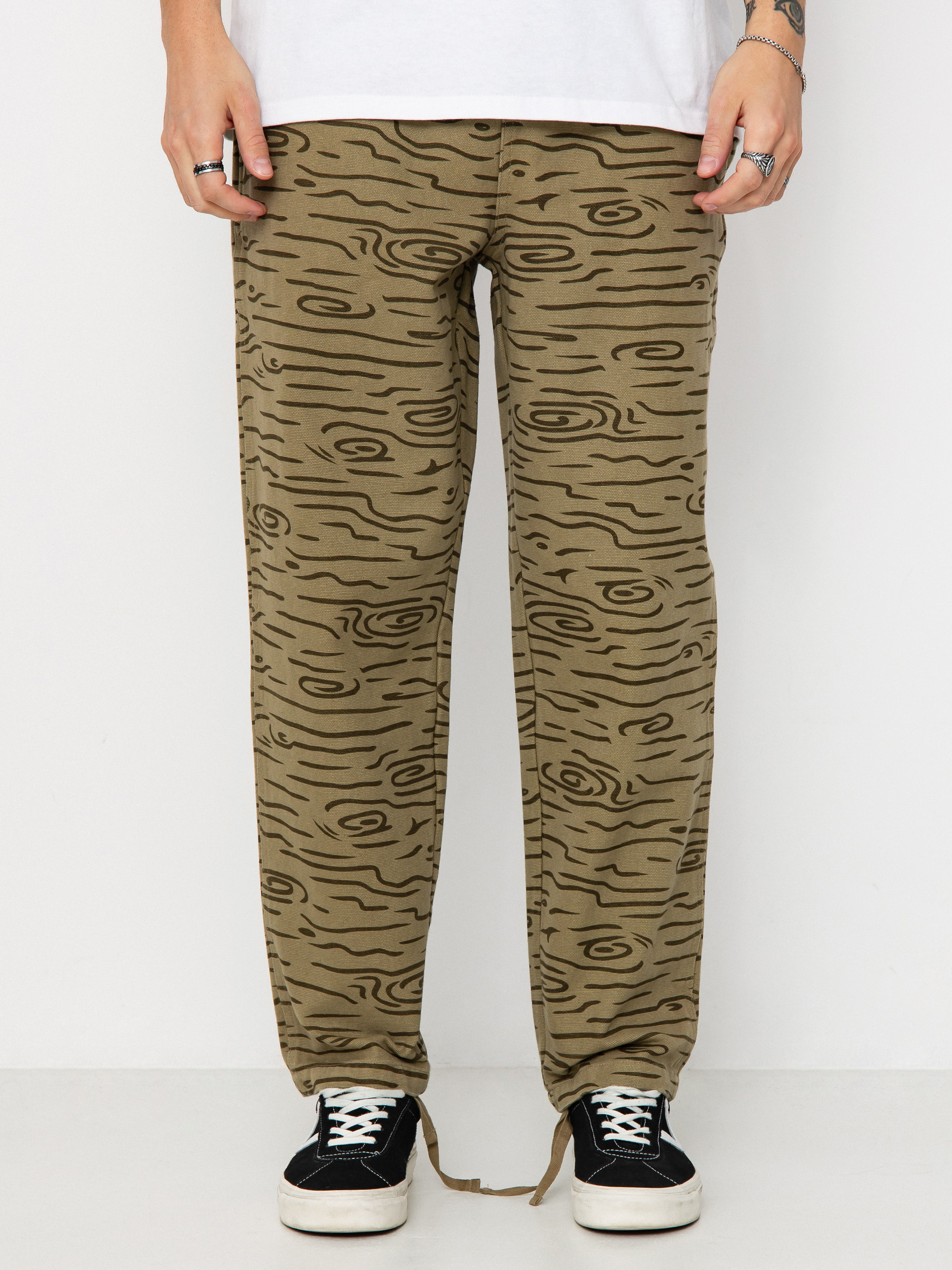 Santa Cruz Unite Pants - brown (wood grain)