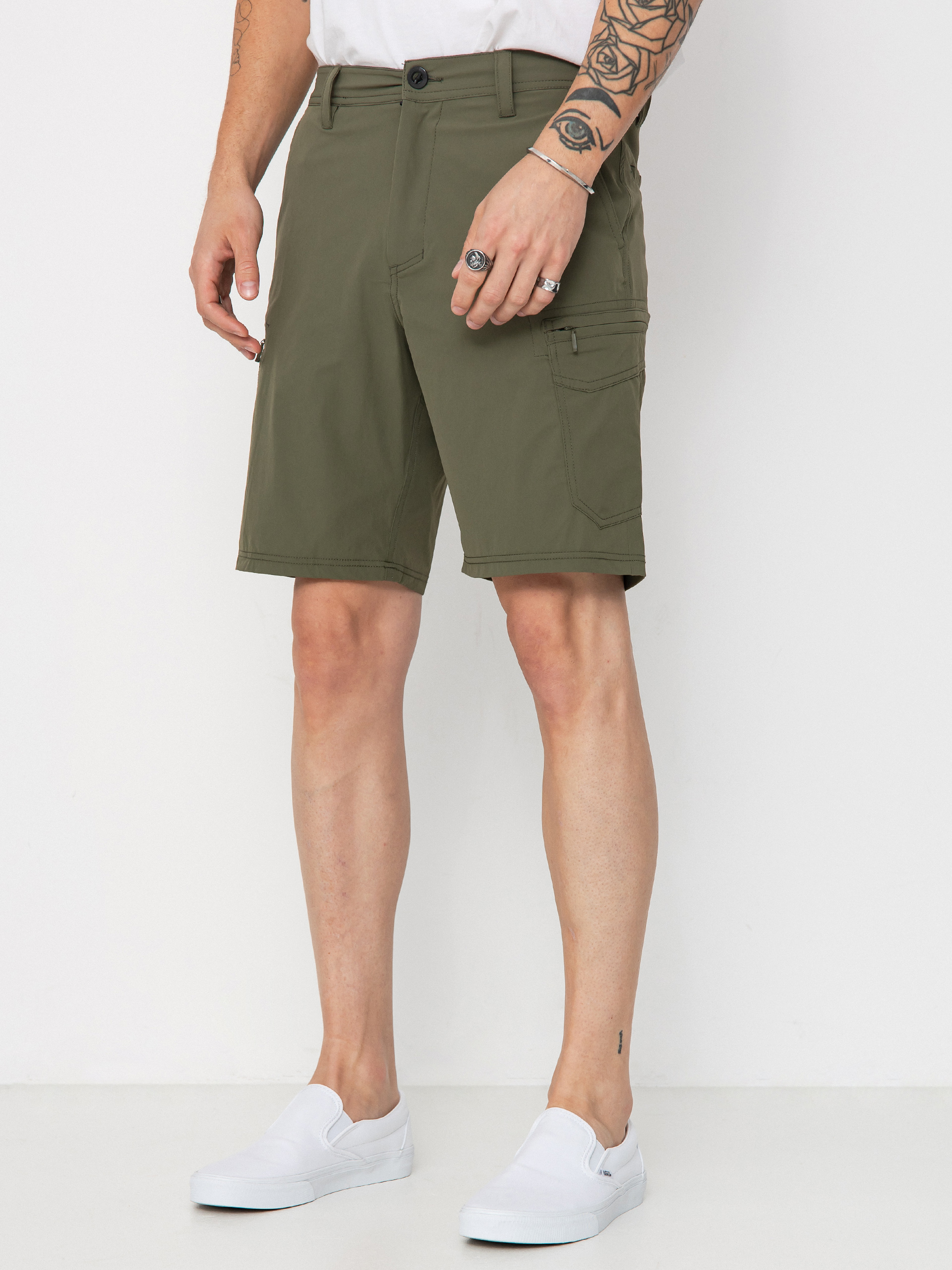 Volcom Cashed In Cargo Hybrid 20 Shorts - green (wintermoss)