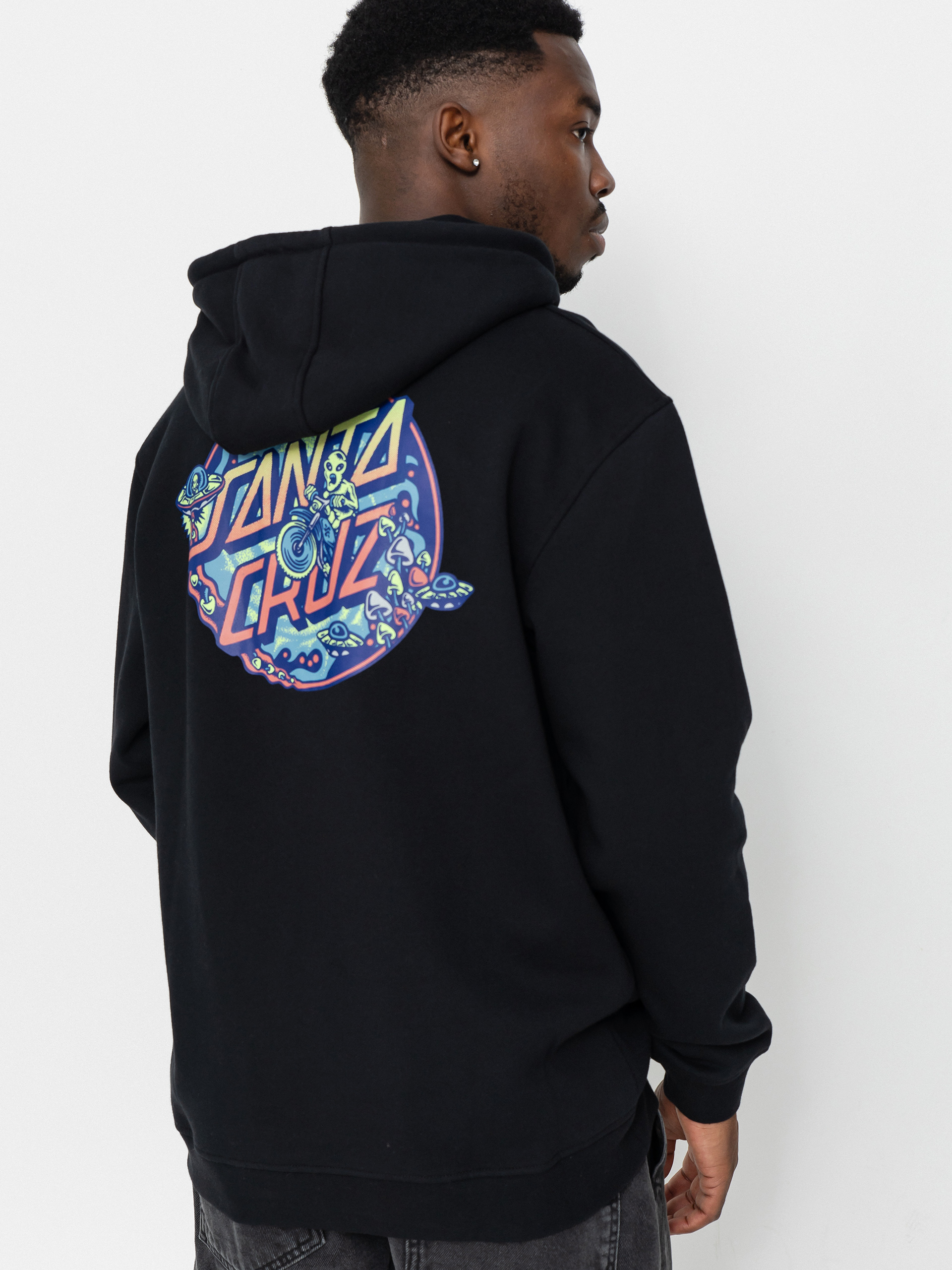 Santa Cruz Winkowski Dope Planet 2 Centre HD Hoodie - black (black)