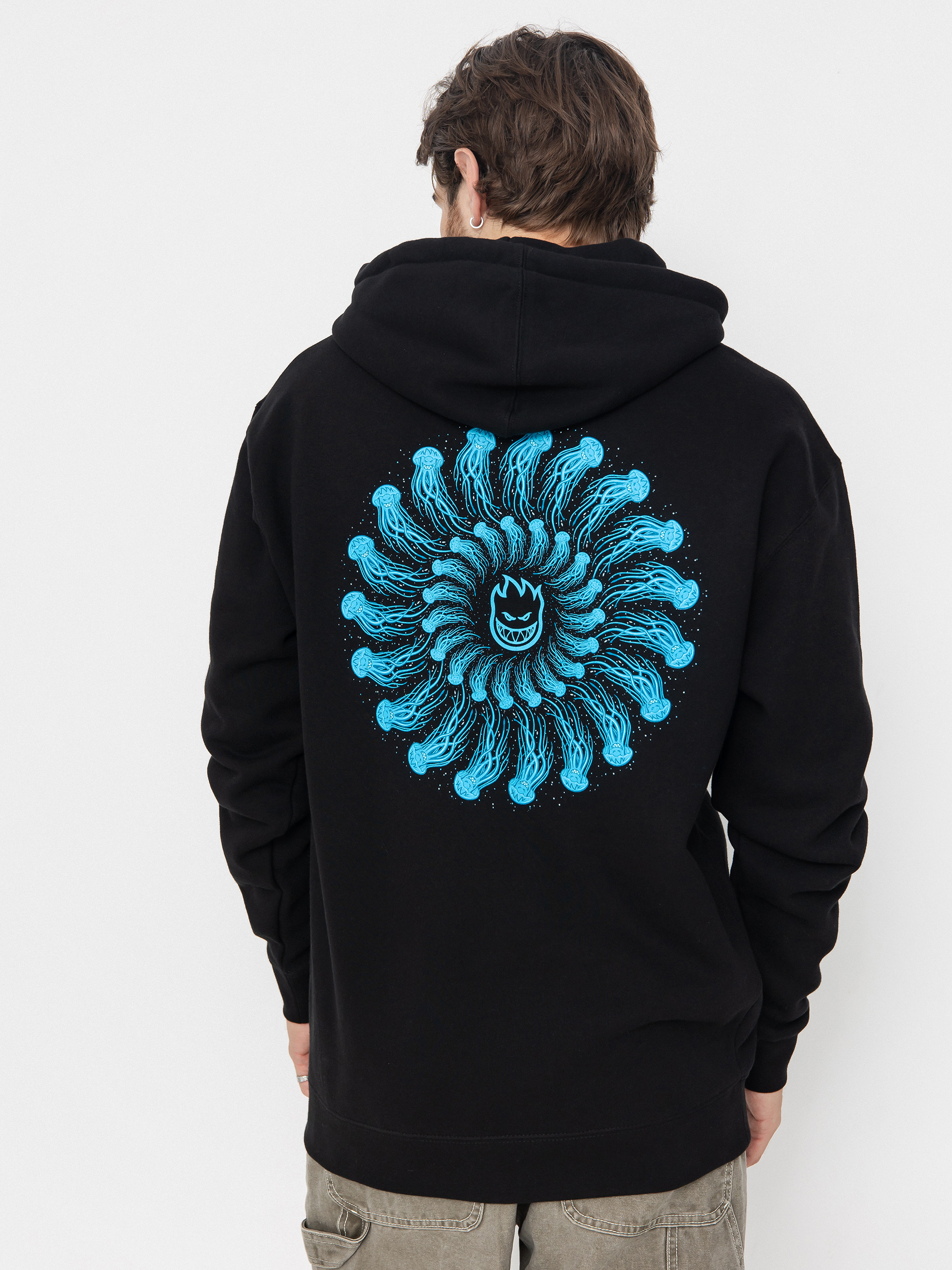 Spitfire Atlantic Drift Jelly Classic HD Hoodie - black (black)