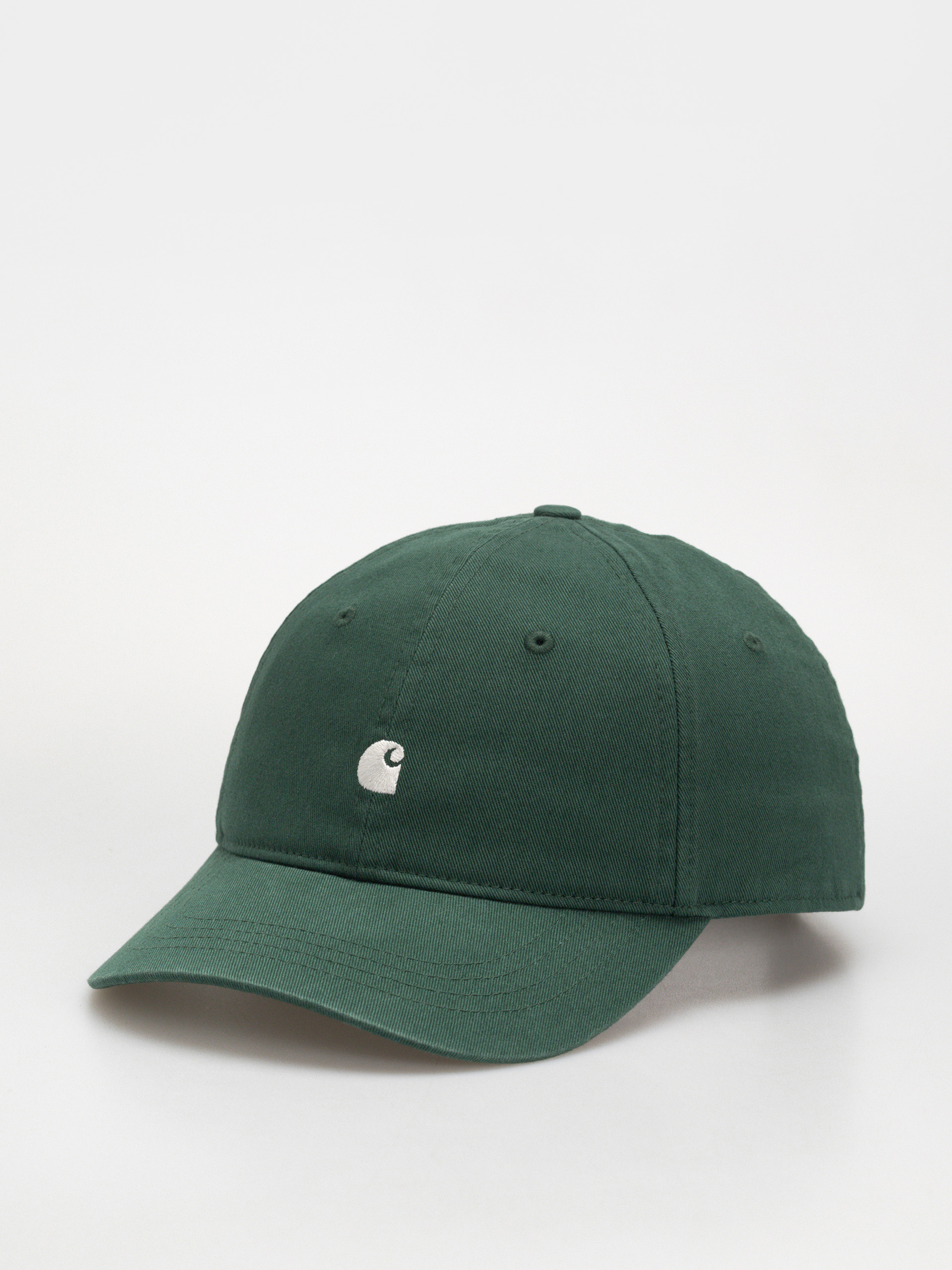 Carhartt WIP Madison Logo Cap - transparent (dark fir/wax)