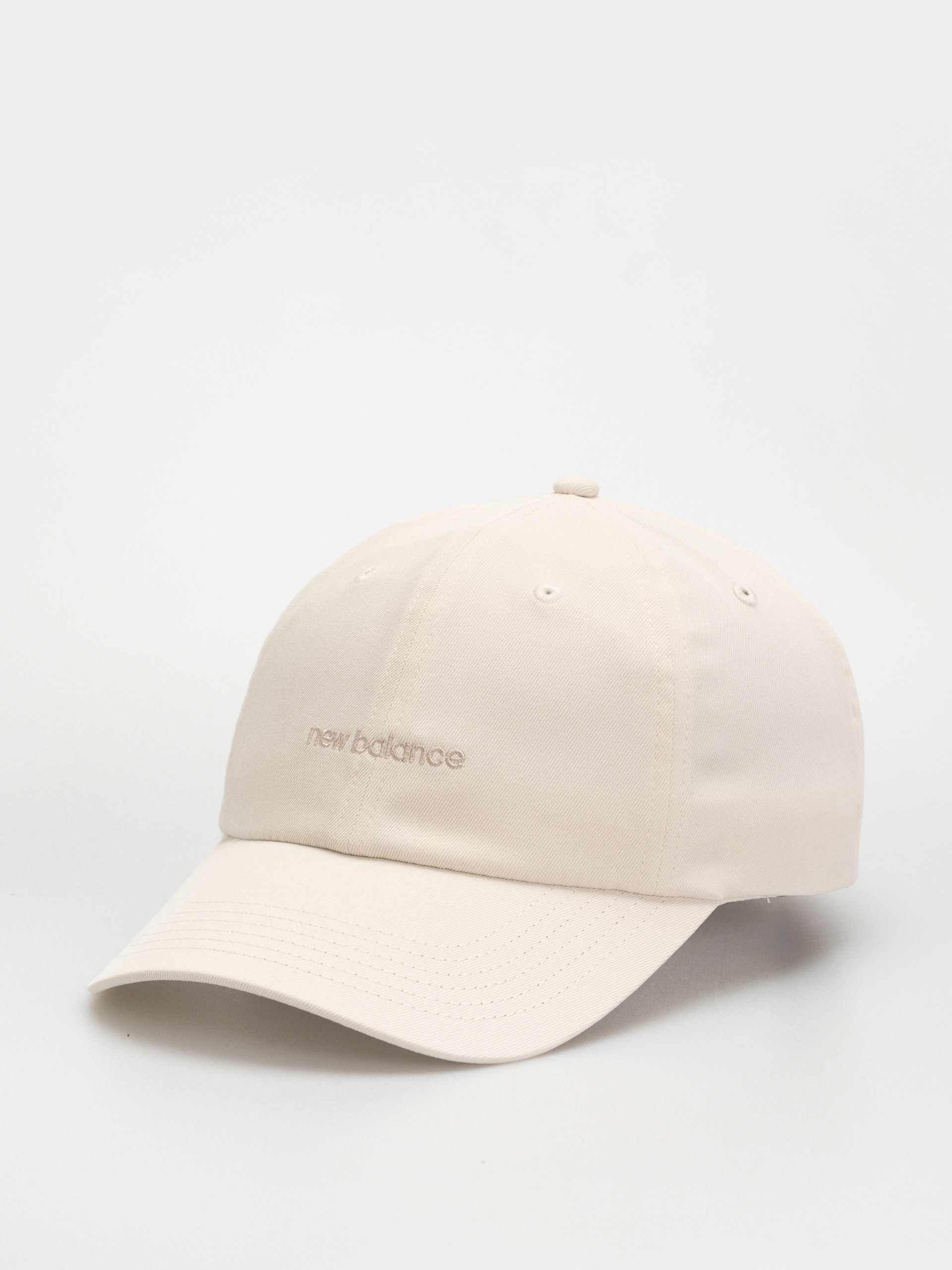 New Balance 6 Panel Linear Logo Wmn Cap - beige (beige)