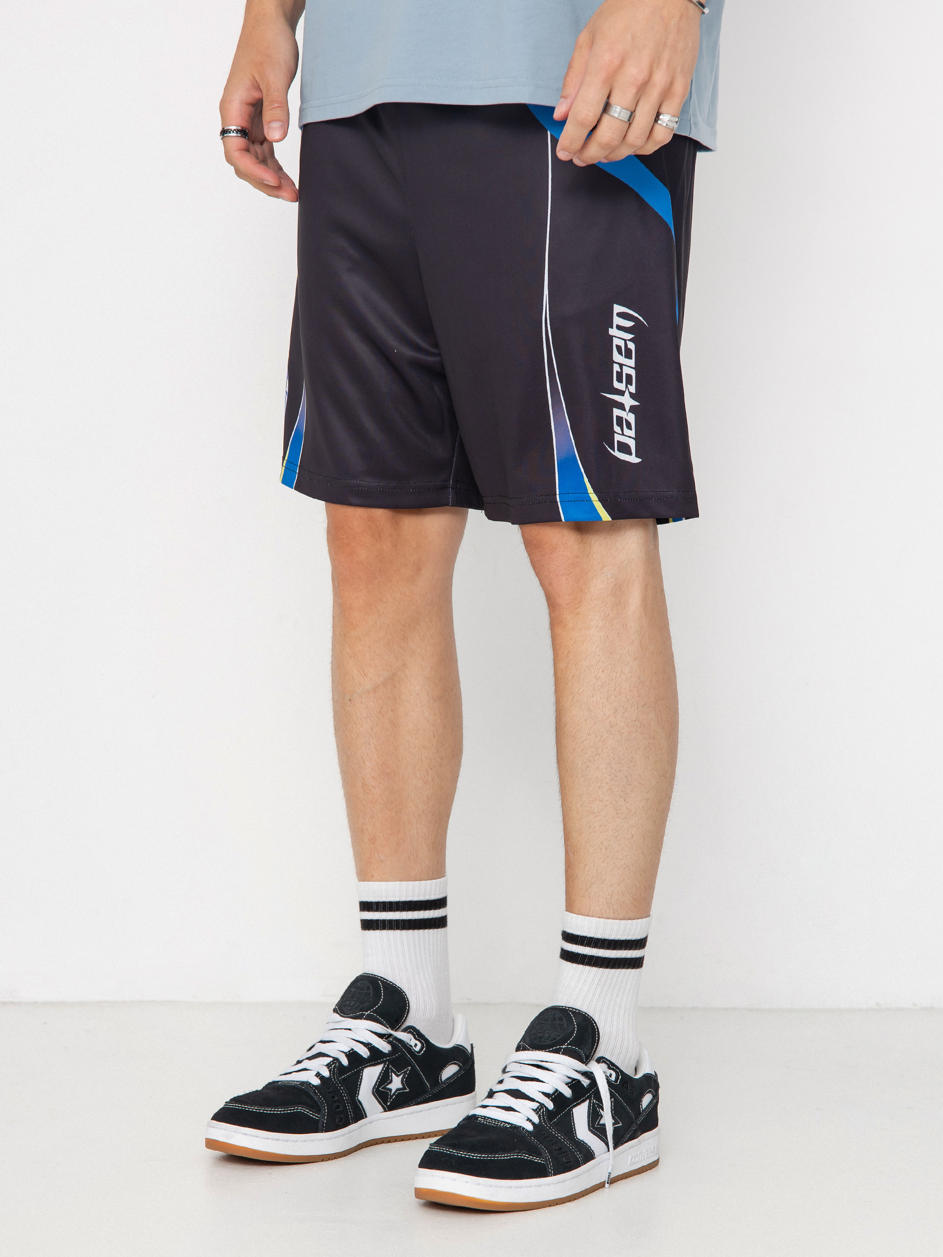 Wasted Paris Ambrosiana Football Shorts - black (black)