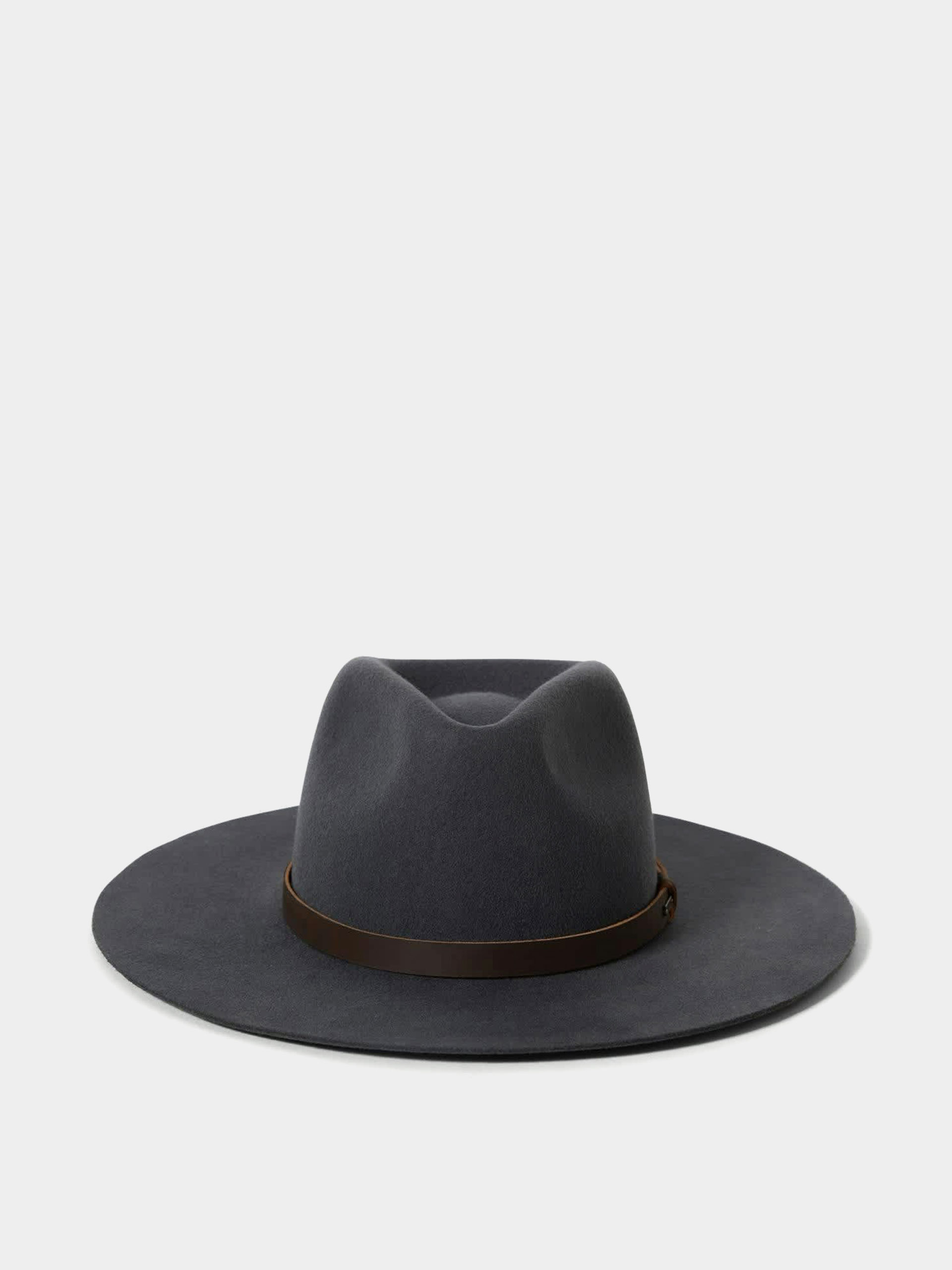 Brixton Hat Hawkins Wthr Guard Cowboy Hat - grey (asphalt/brown)
