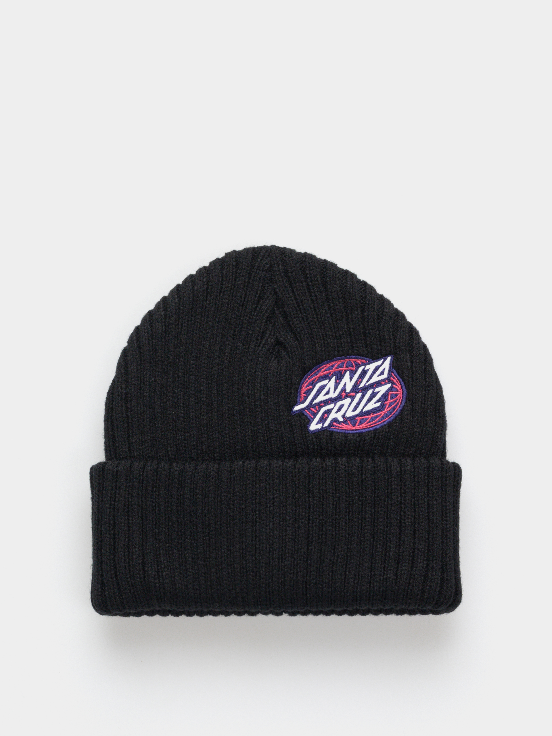 Santa Cruz Beanie Global Oval Dot - black (black)