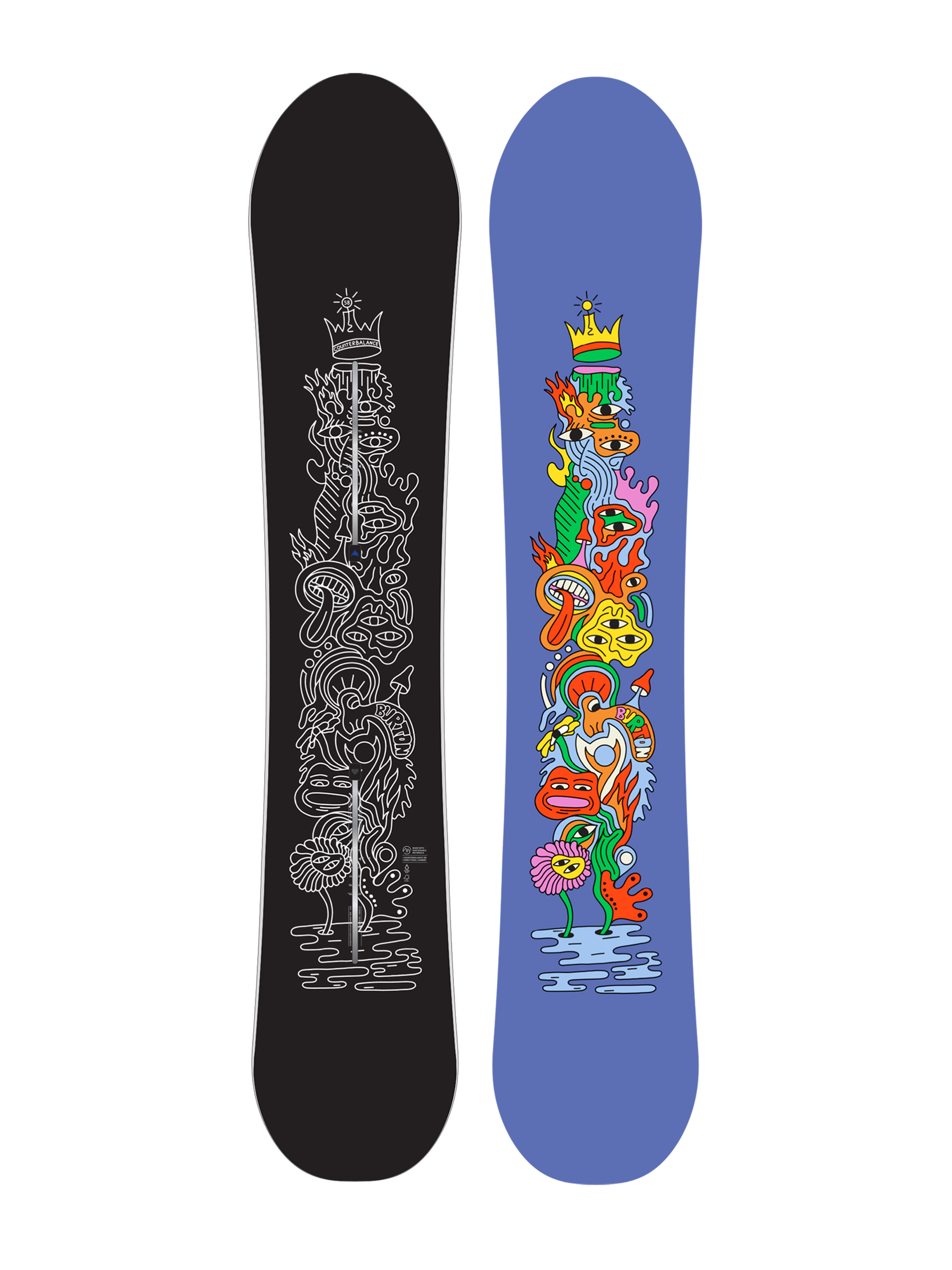 Burton Snowboard Counterbalance - black (hallucinate)