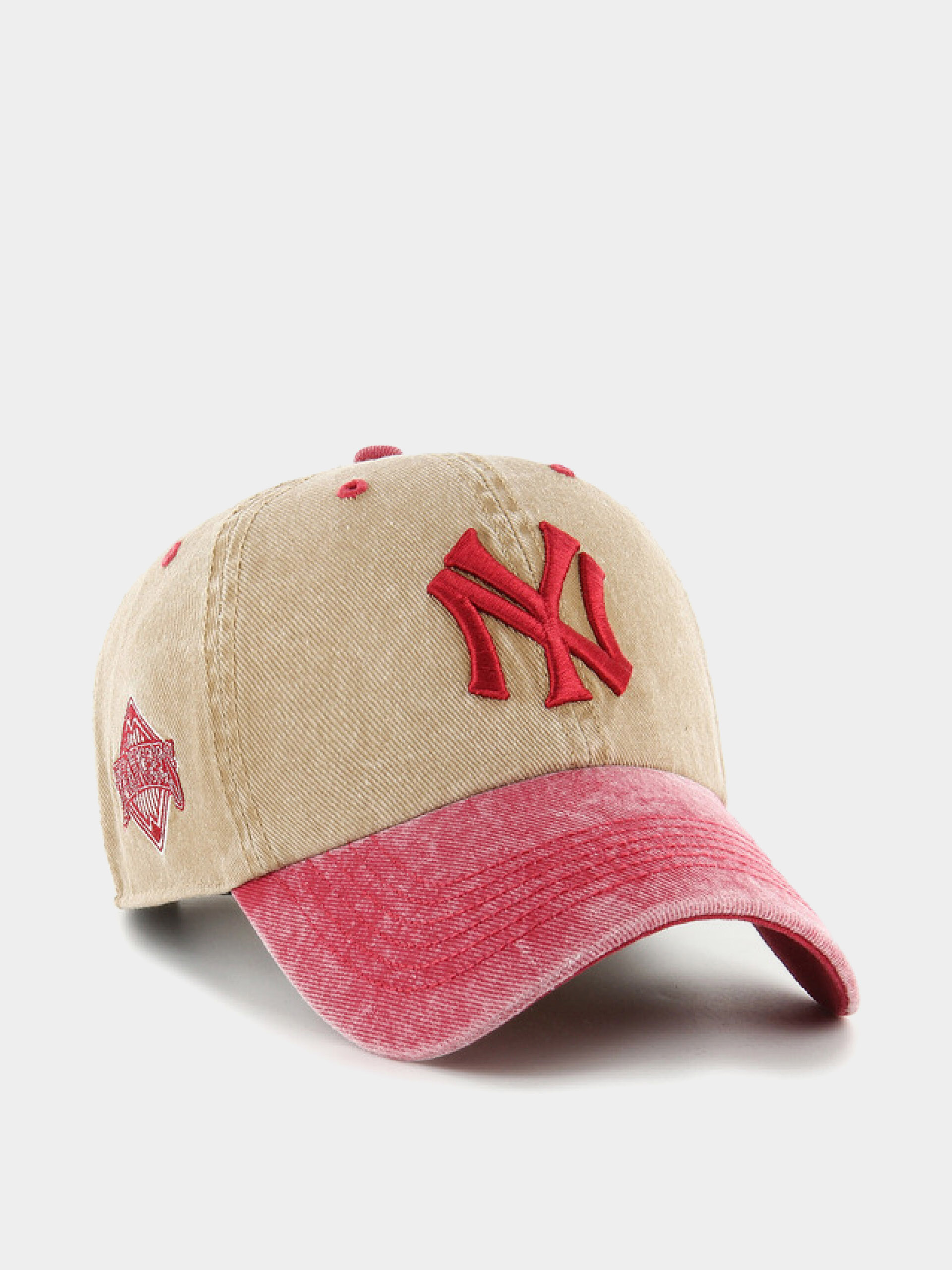 47 Brand Cap MLB New York Yankees Eldin - red, beige (khaki)
