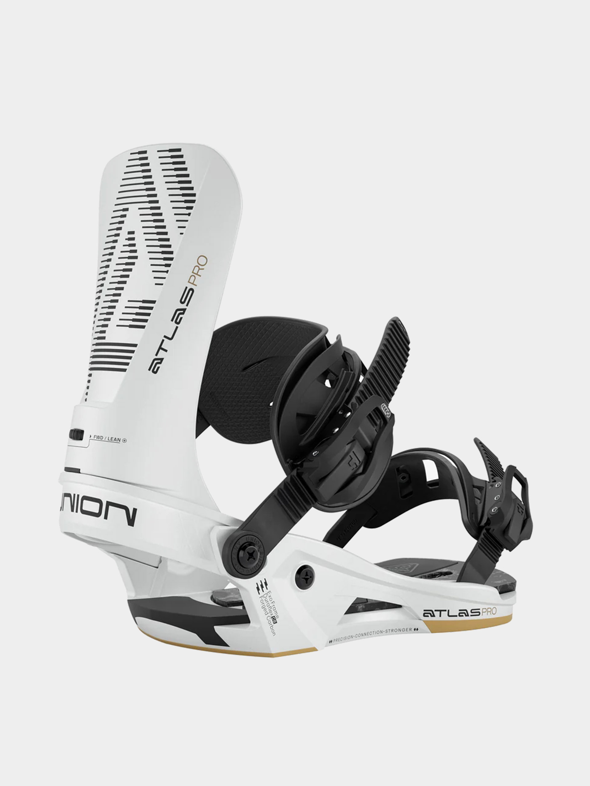 Union Snowboard bindings Atlas Pro - white (metallic white)