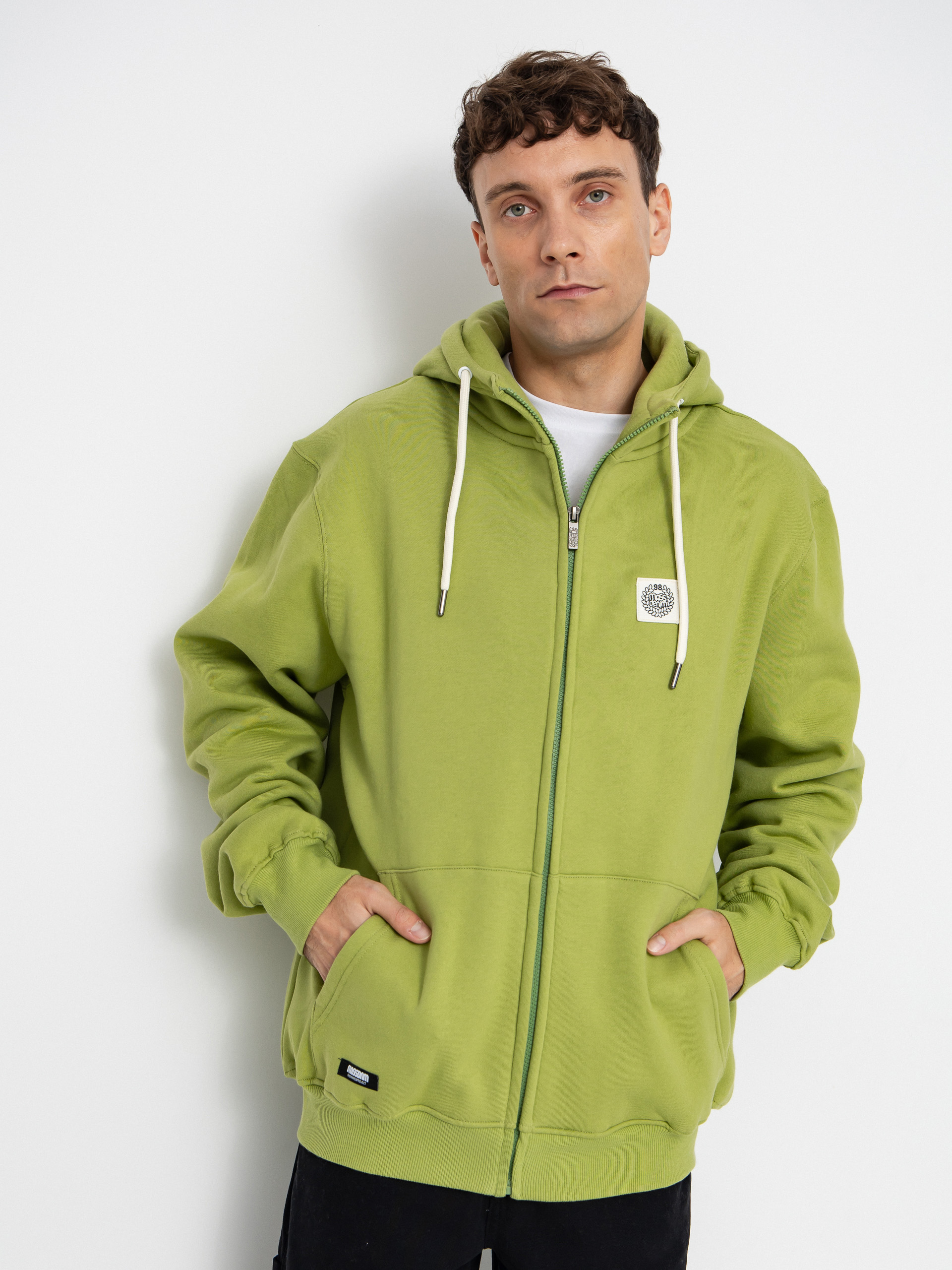 MassDnm Patch HD Hoodie - green (olive)