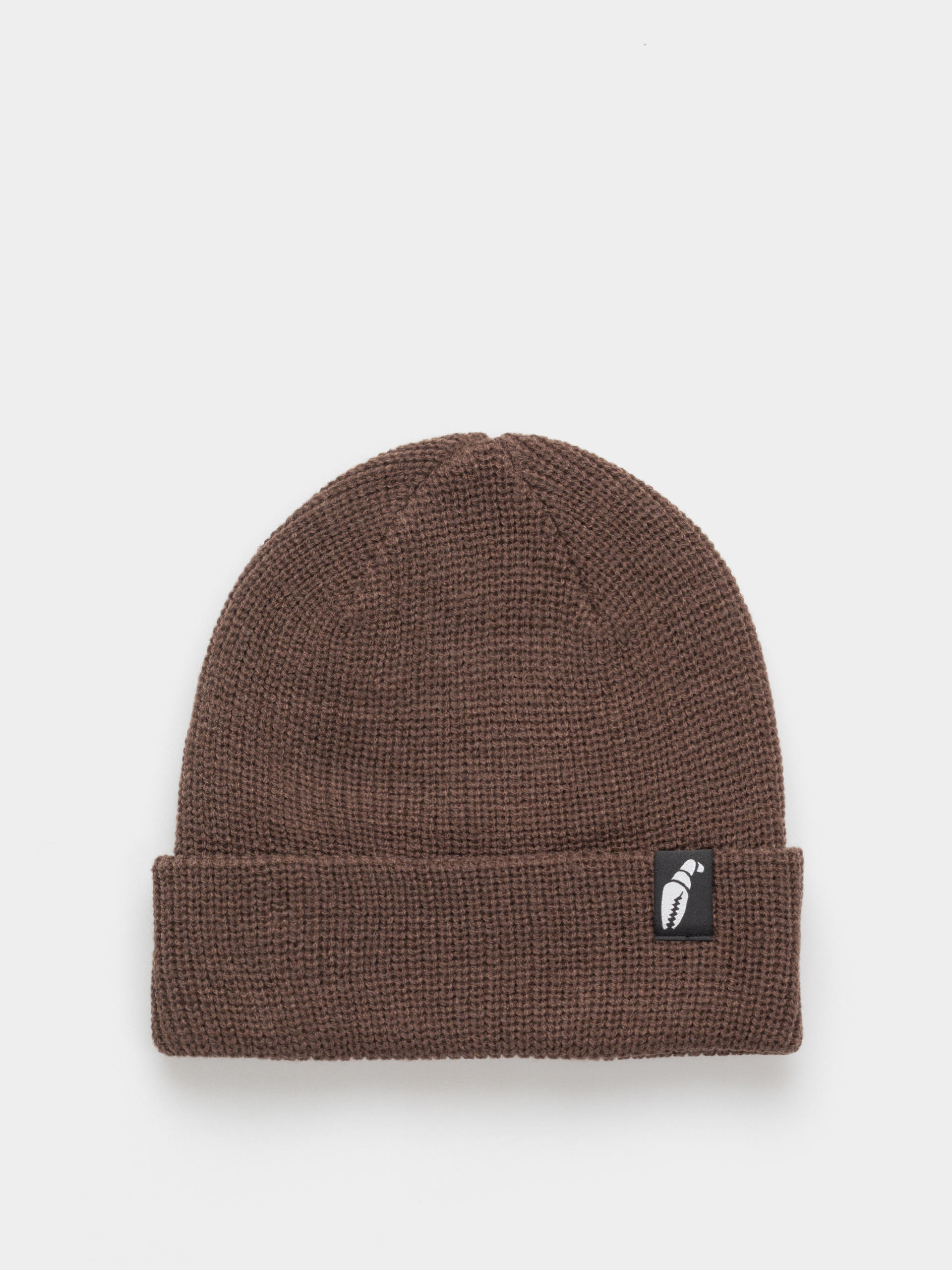 Crab Grab Claw Label Beanie - brown (brown)
