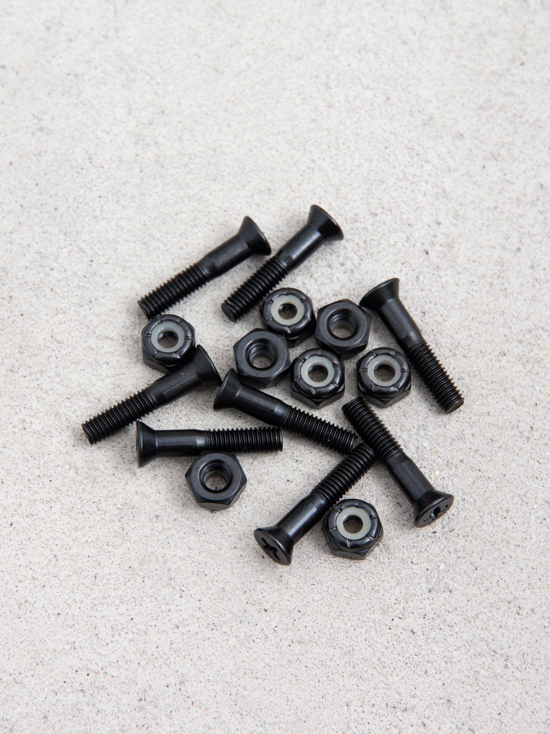 Hard Luck One Inch Phillips Hardware Bolts (black)