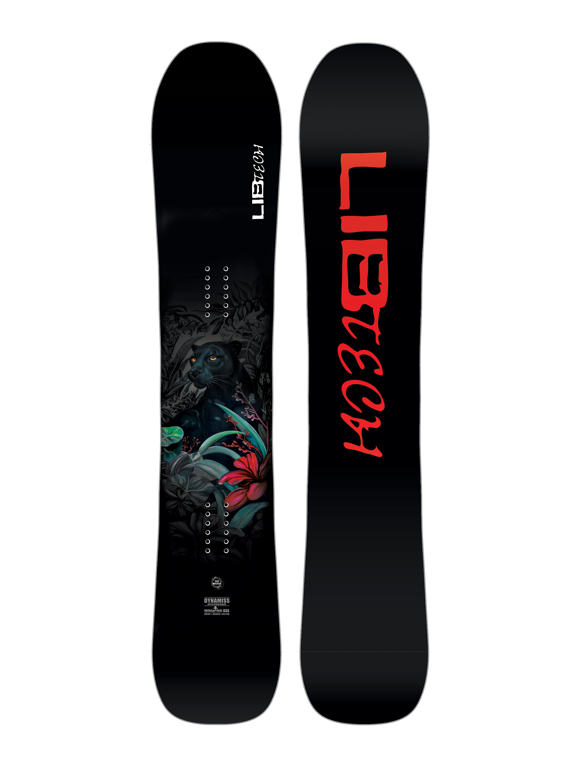 Lib Tech Snowboard Dynamiss Wmn - black (red/black)
