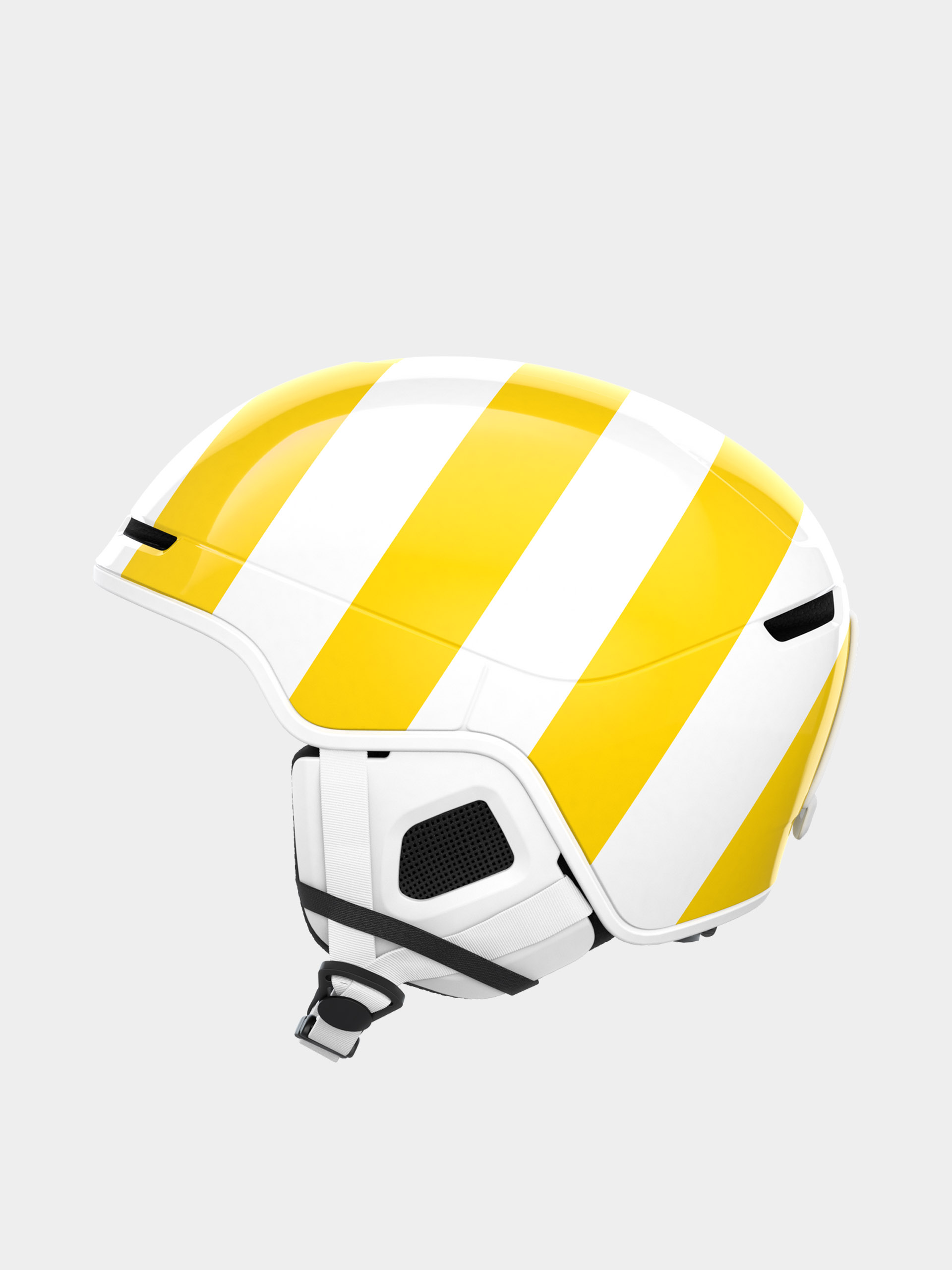 POC Helmet Obex Pure - white, yellow (jaune/blanc)