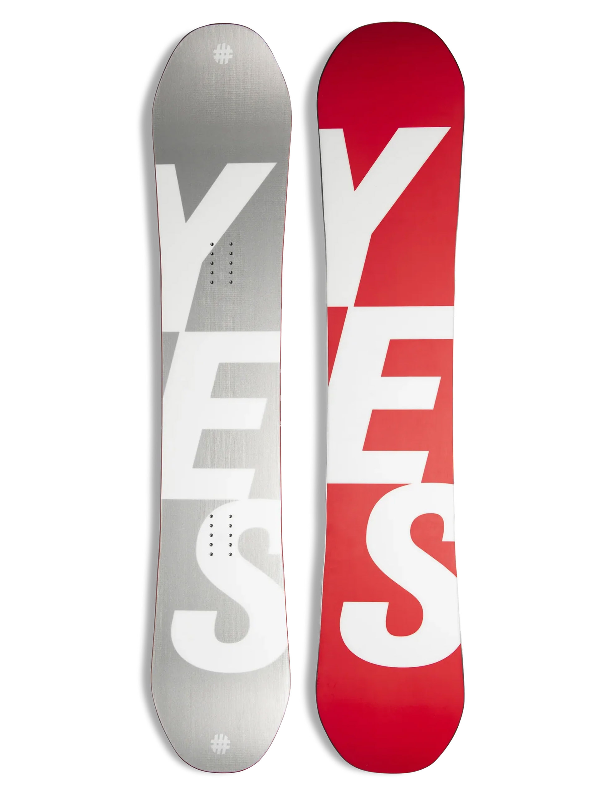 Yes Snowboard Basic - red, grey, multicolor (black)