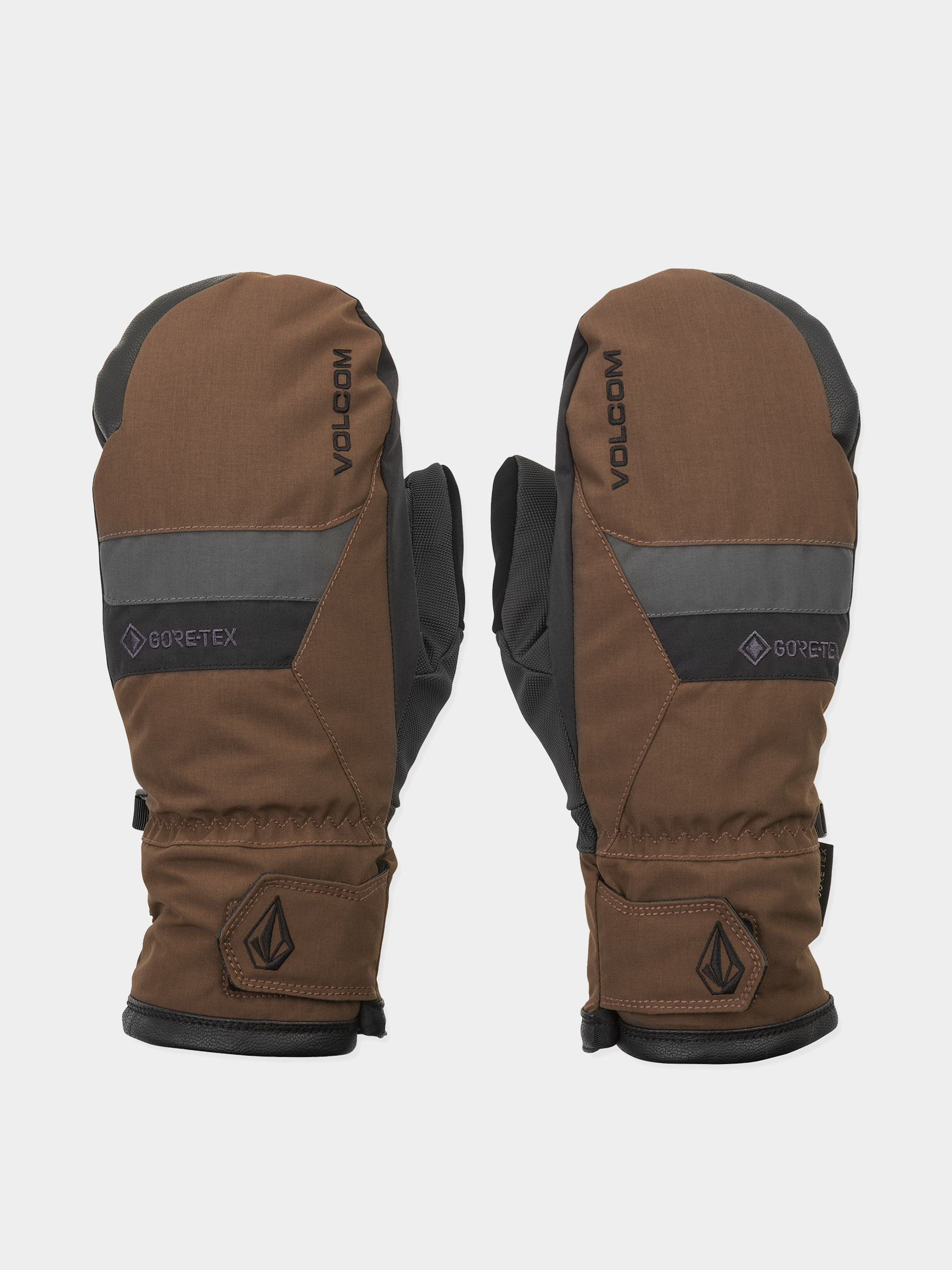 Volcom Gloves Stay Dry Gore Tex Mitt - brown (brown)