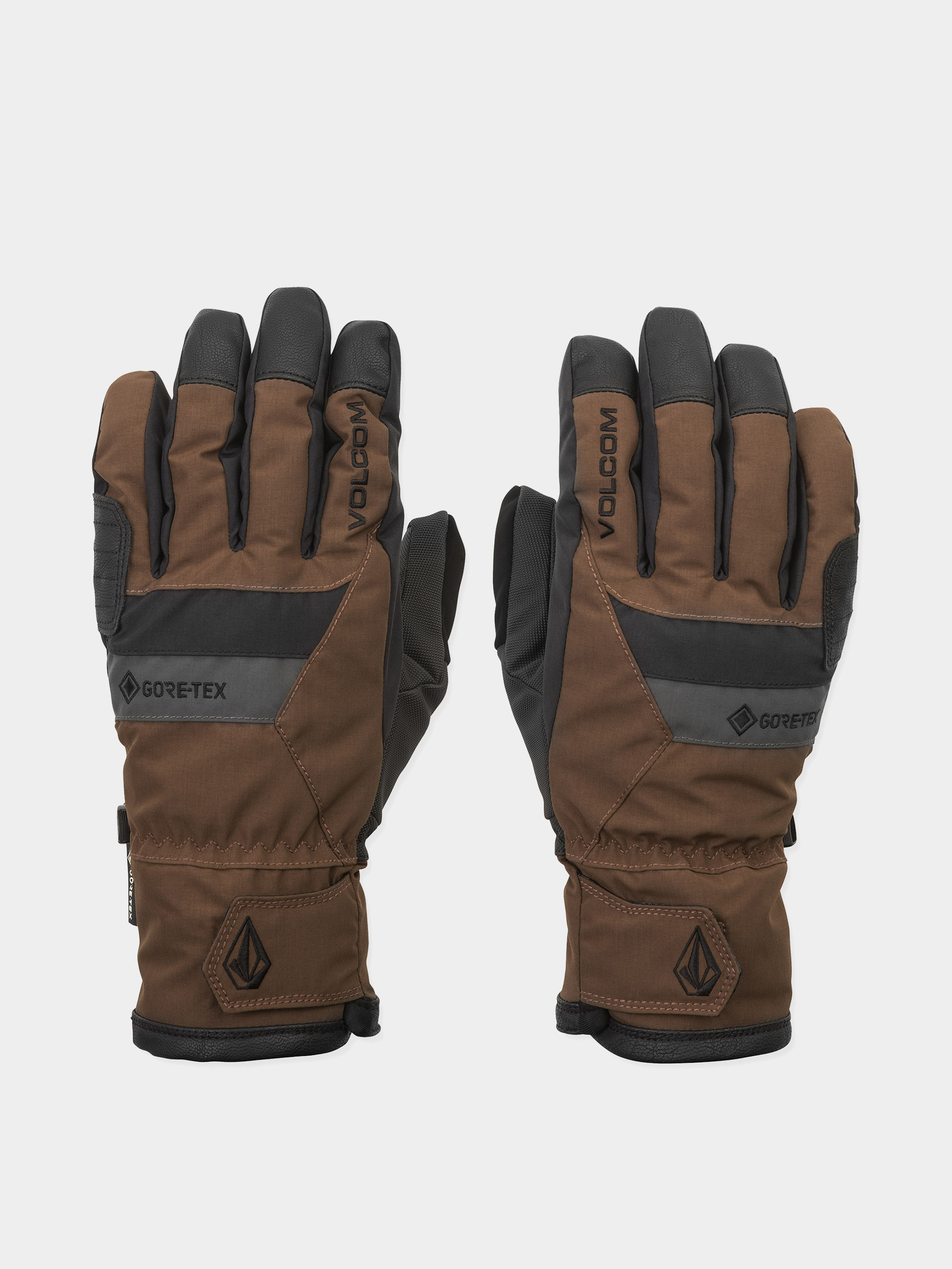 Volcom Gloves Cp2 Gore Tex - brown (brown)