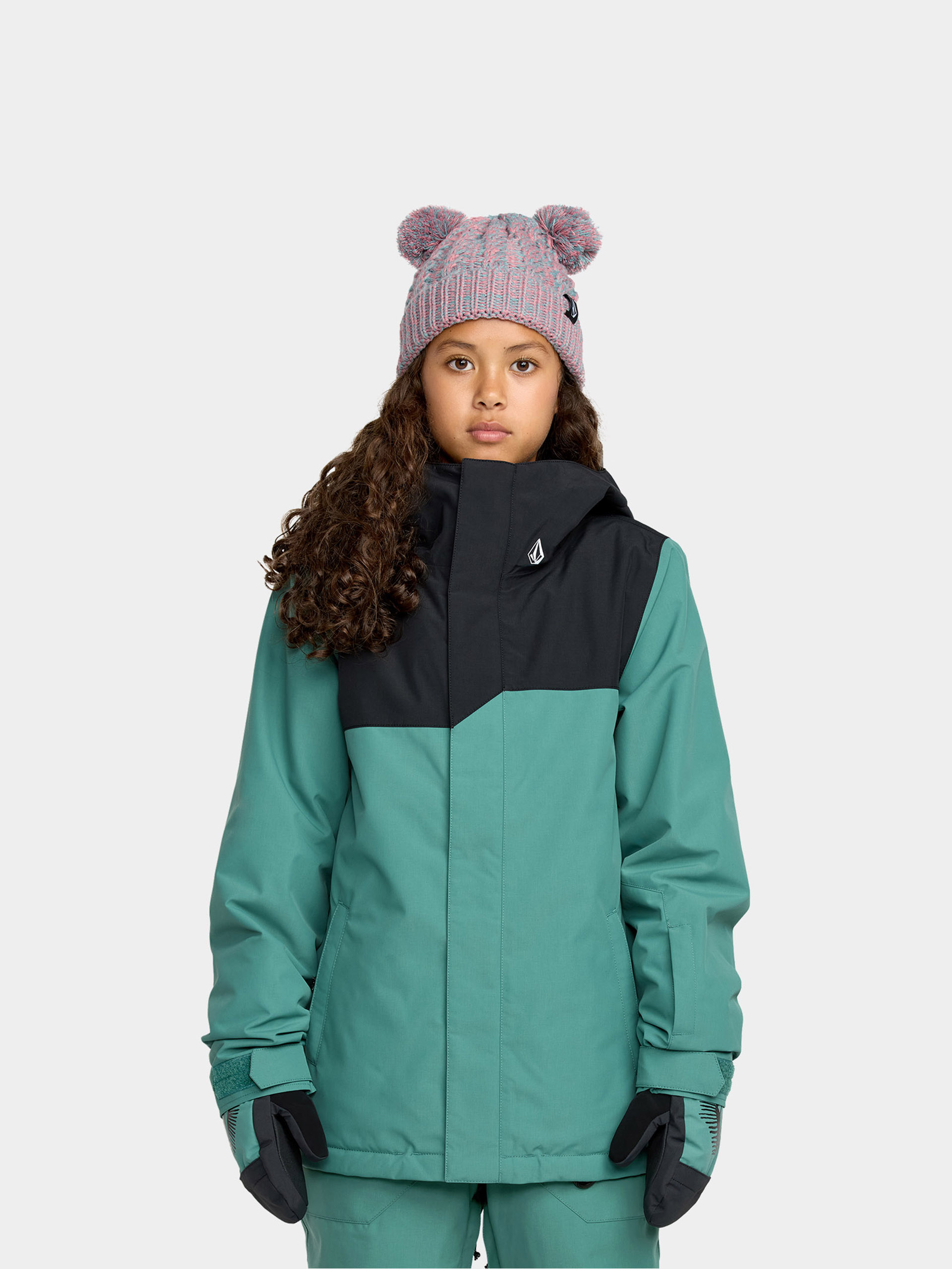 Volcom Snowboard jacket Stone.91 Ins JR - green (spruce green)