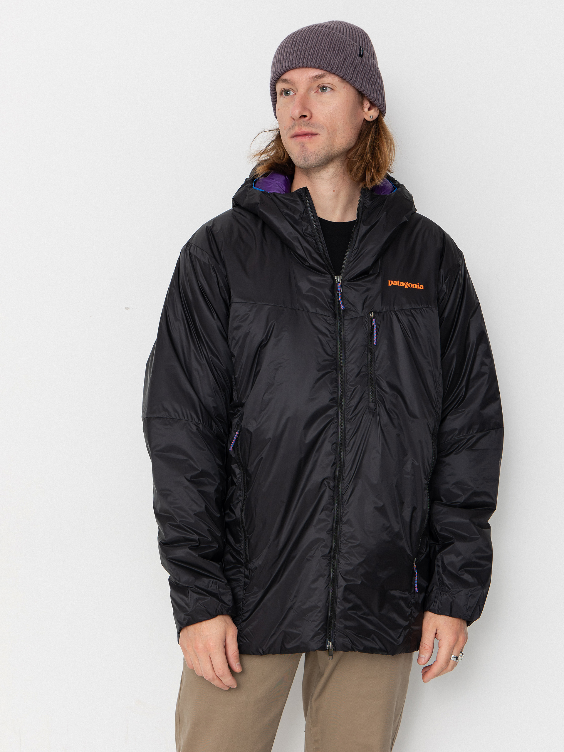 Patagonia DAS Parka Jacke - Schwarz (black w/p6 blue)