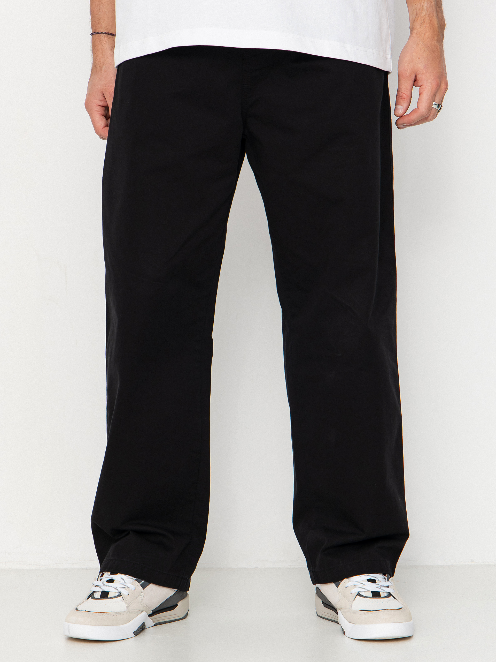 Carhartt WIP Pants Brady - black (black/stone washed)