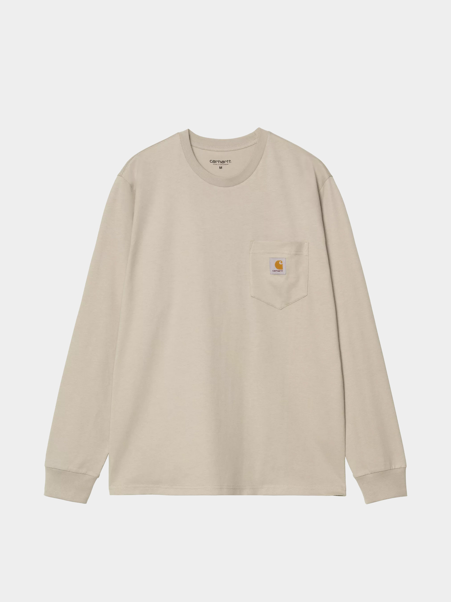 Carhartt WIP Longsleeve Pocket - beige (puddle)