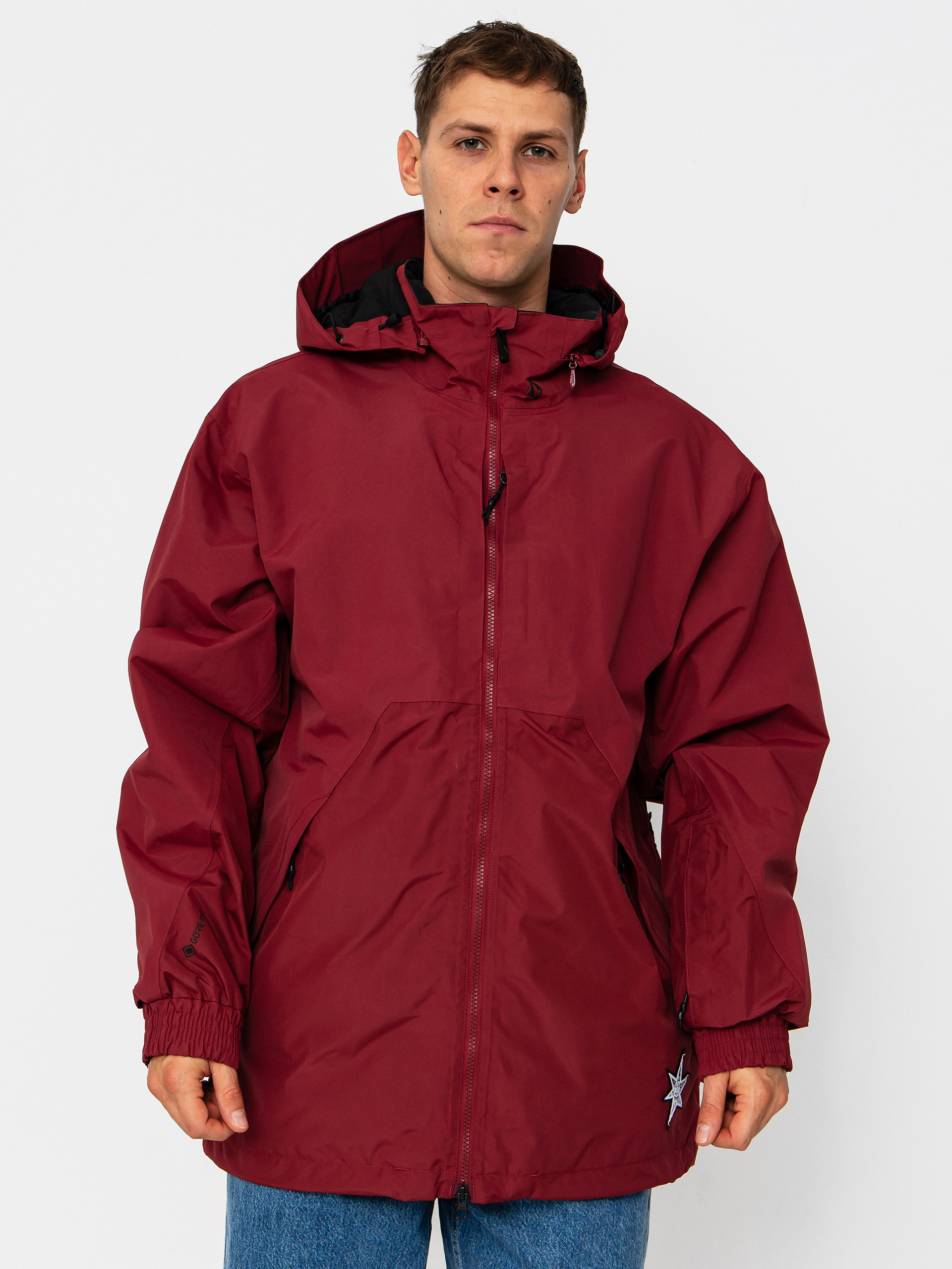 Volcom Longo Gore Tex Snowboard jacket - burgundy (burnt red)