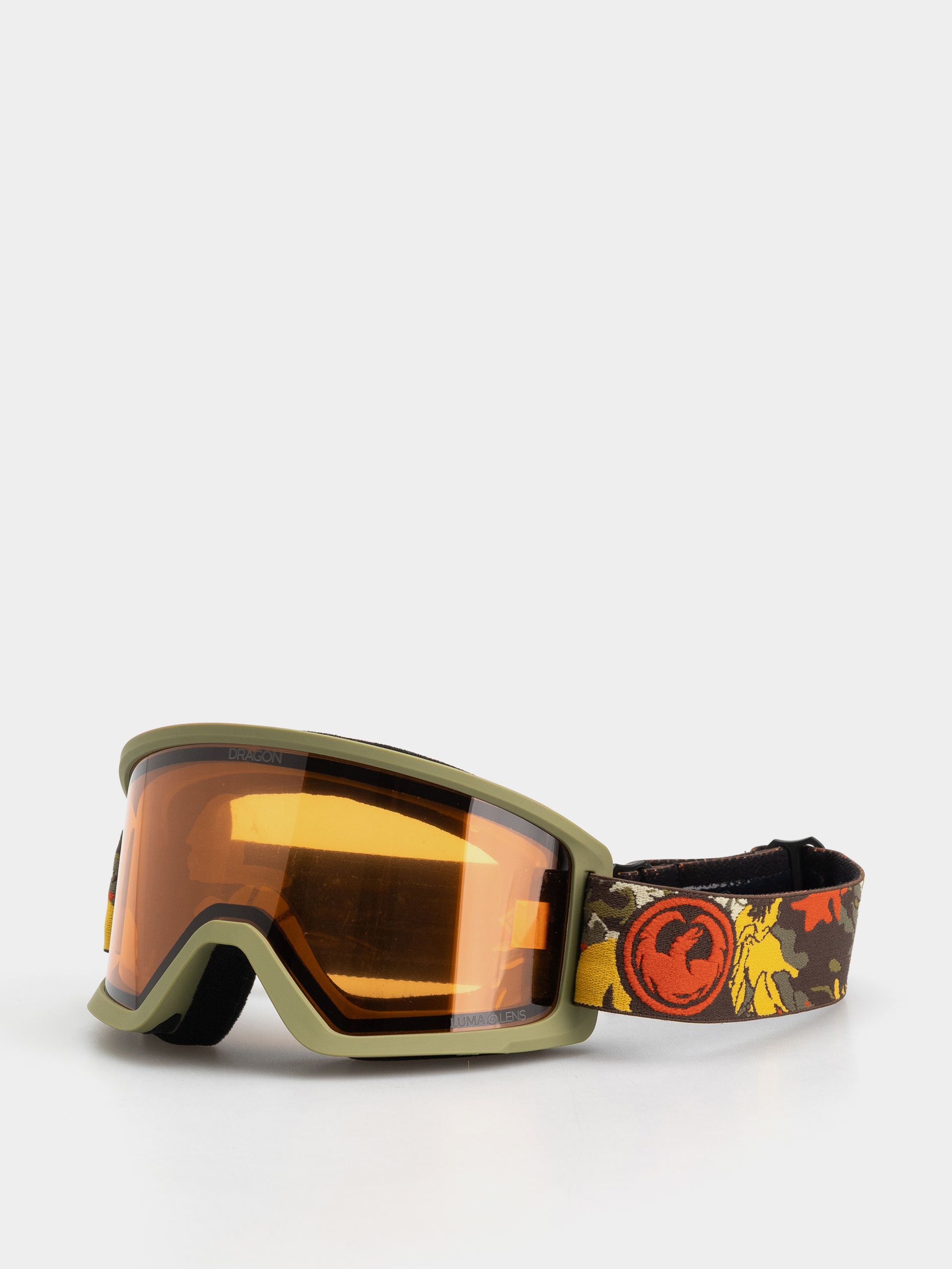 Dragon DX3 OTG Goggles - orange (leafycamo/lumalens amber)