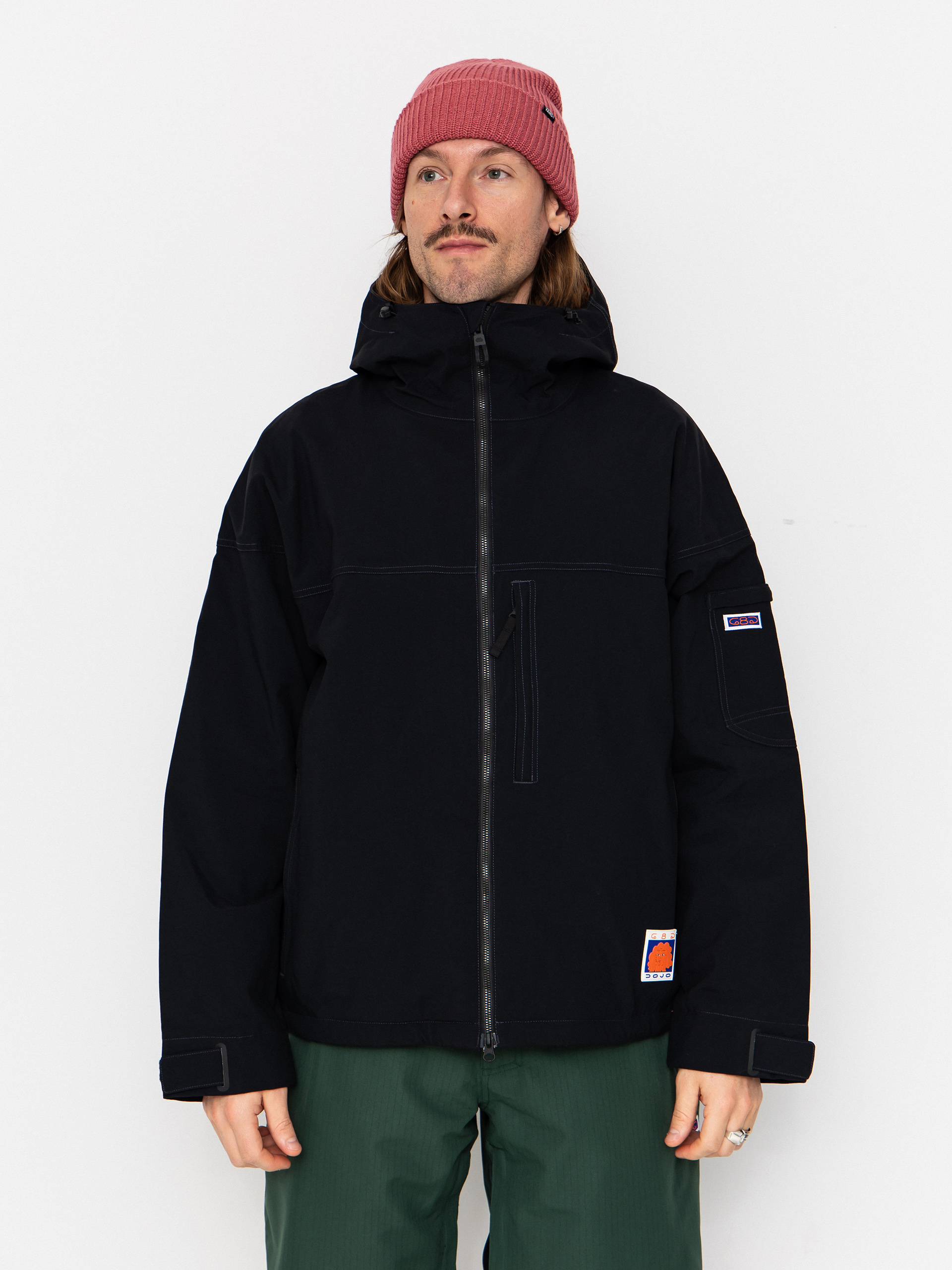 686 Snowboard jacket Dojo - black (black)