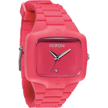 Nixon Watch Rubber Player - red (coral)