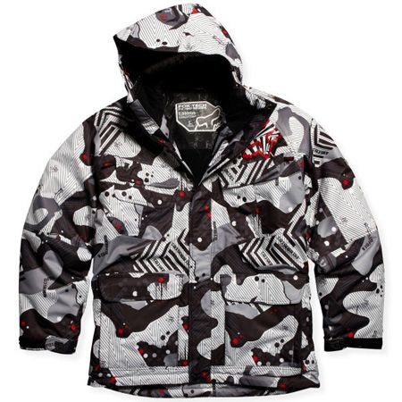 Fox snowboard jacket FX-180 Snow - multicolor (black)
