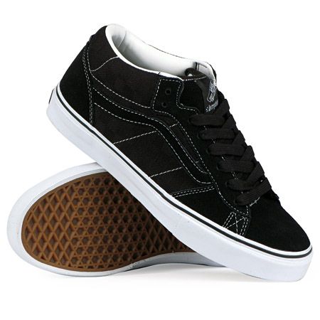 Vans Shoes La Cripta Dos Mid - black (check jaquard/black)