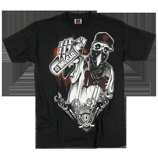 Dyse One Bomber T-Shirt - black (blk)