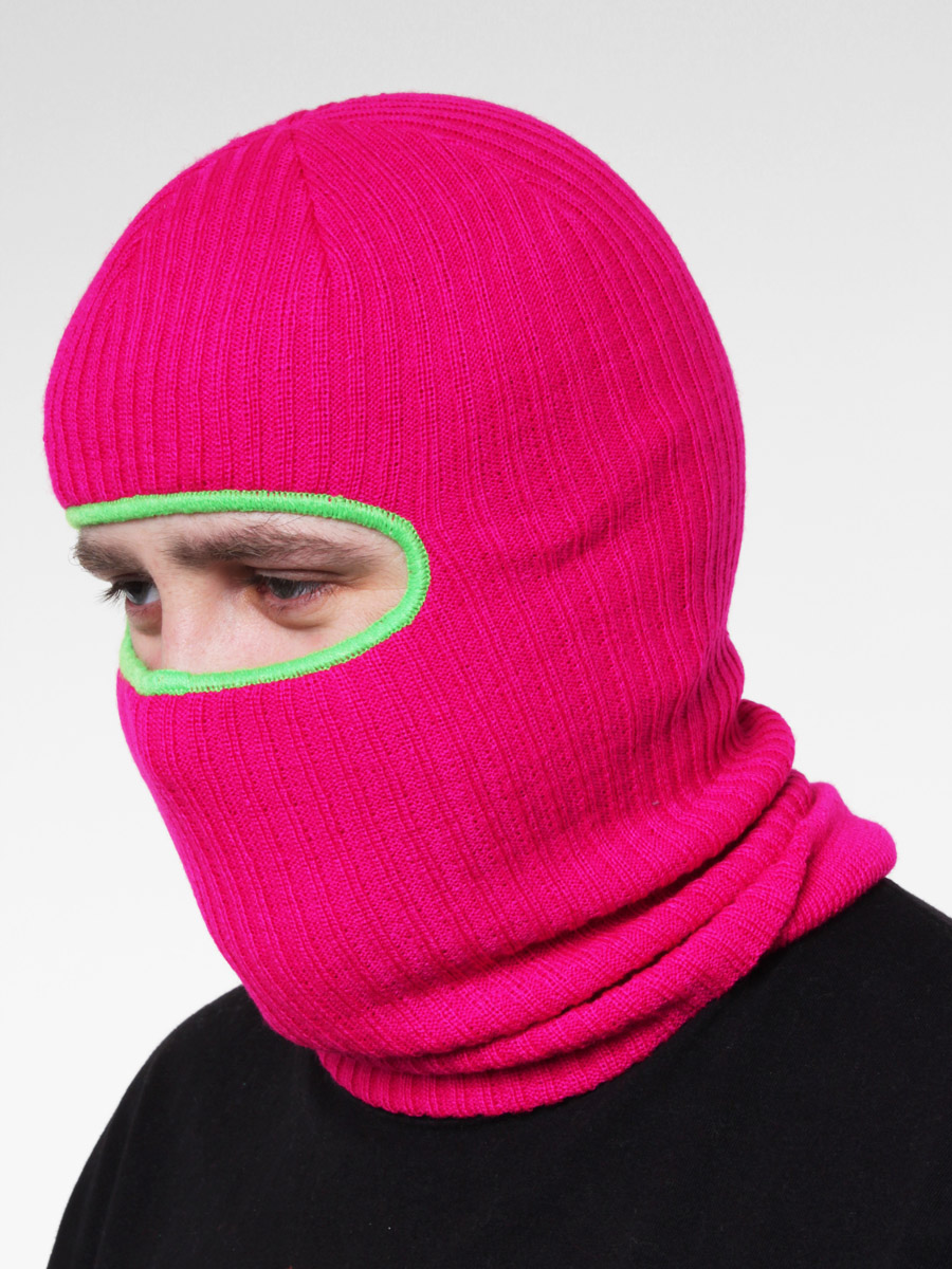 Coal balaclava The Knit Clava - pink (magneta)