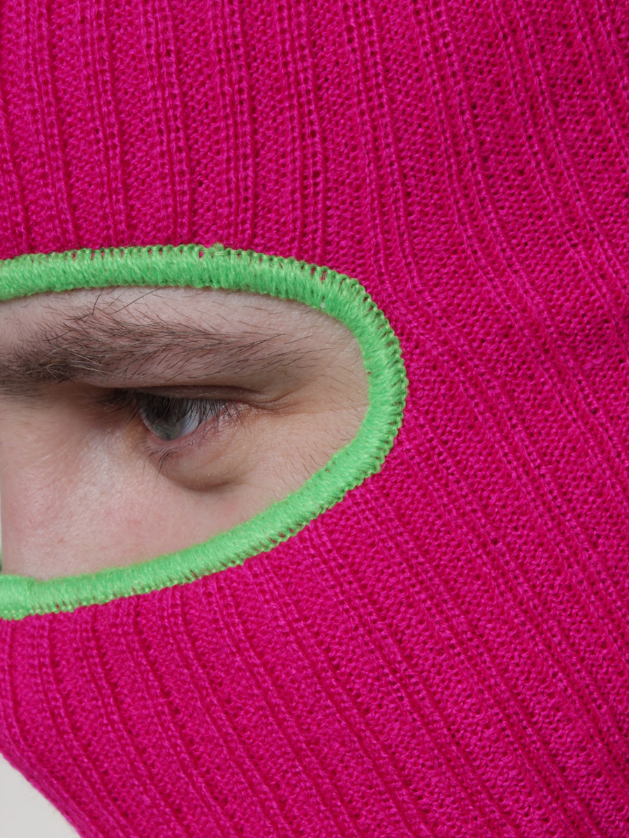 Coal balaclava The Knit Clava (magneta)