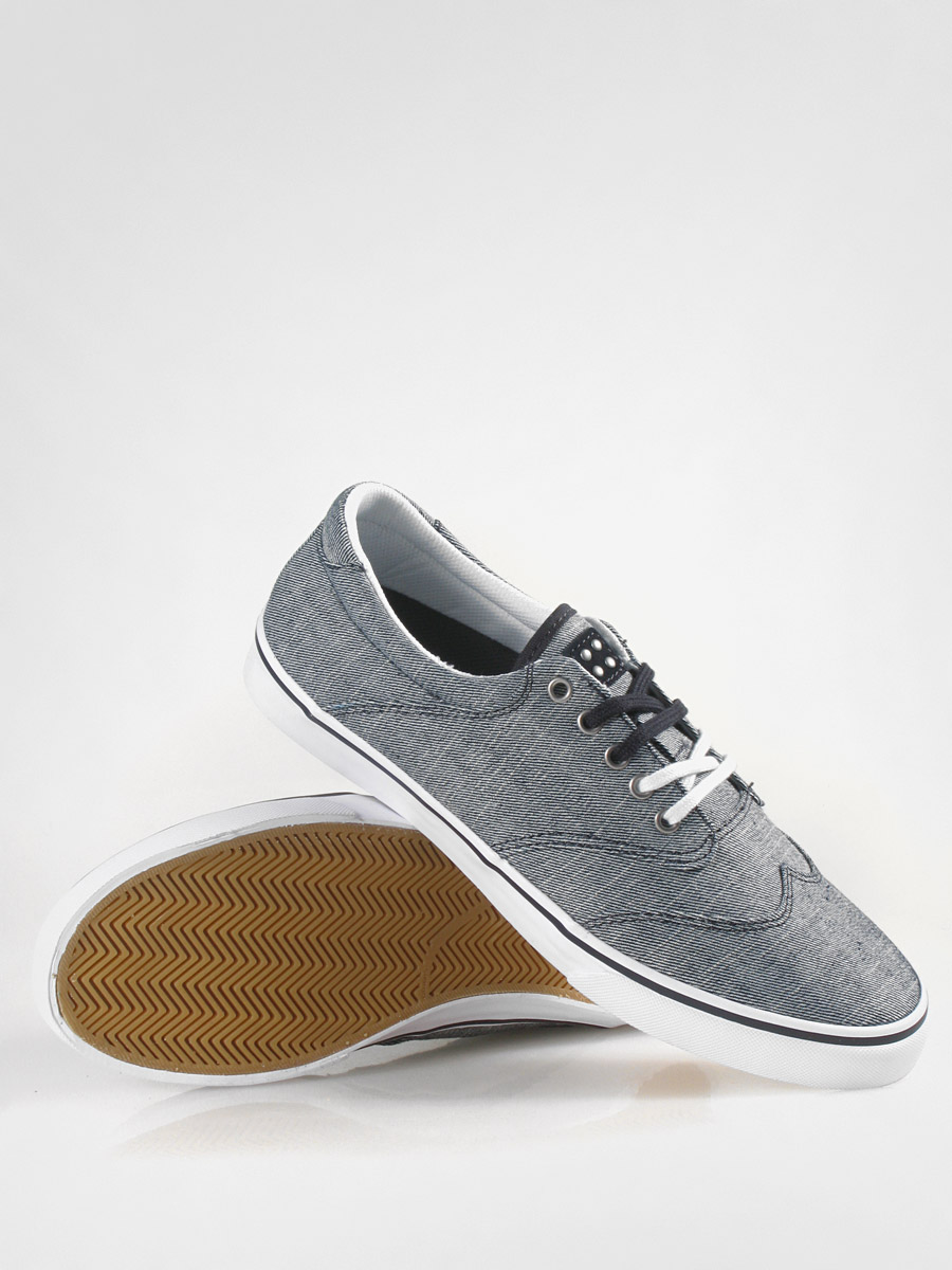 Gravis shoes Filter Wingtip - grey (steel gray pinstripe)