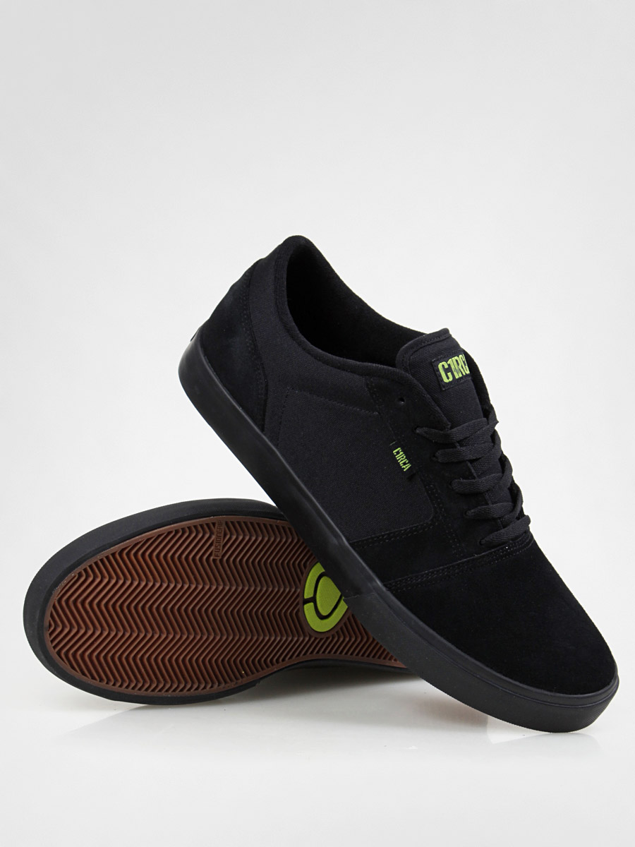 Circa shoes M.I.A. - black (black/lime green)
