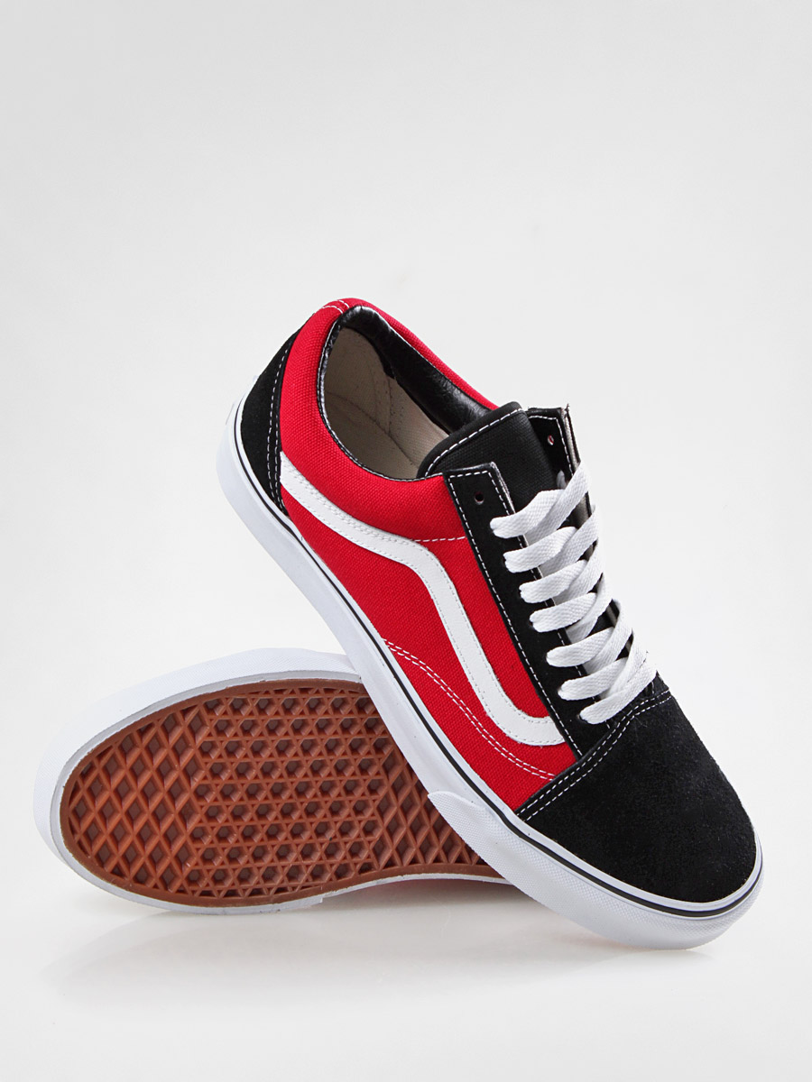 Vans shoes Old Skool - black (black/red)
