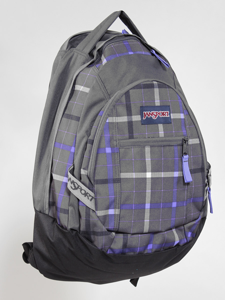 JanSport Backpack Trinity - grey (forge grey london plaid)