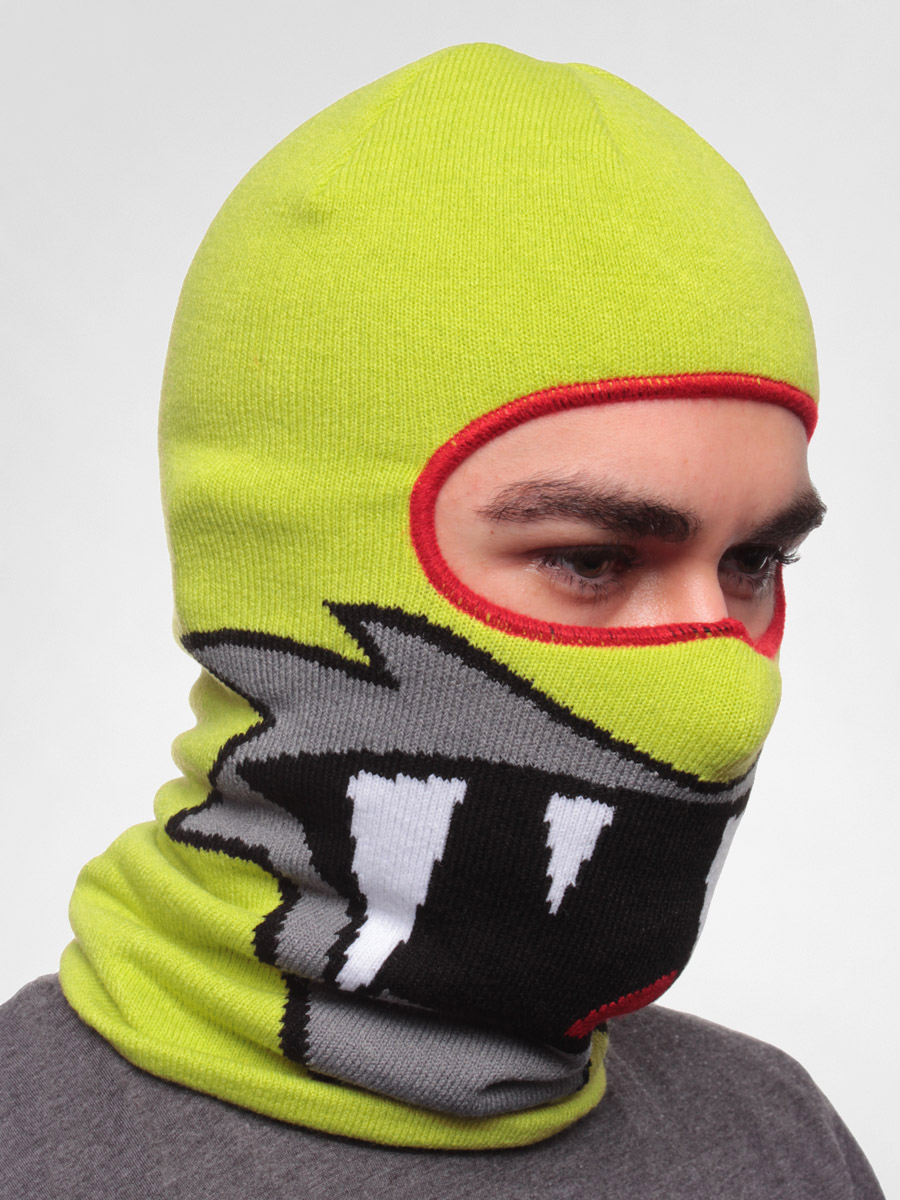 686 balaclava Snaggle Dad Full Face - green (acid)