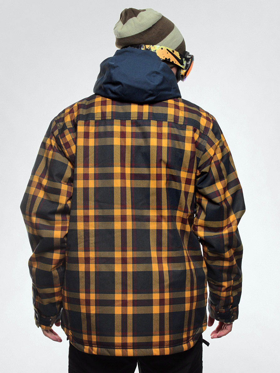 686 snowboard jacket Rsrvd Axxe Flannel Ins (indigo)