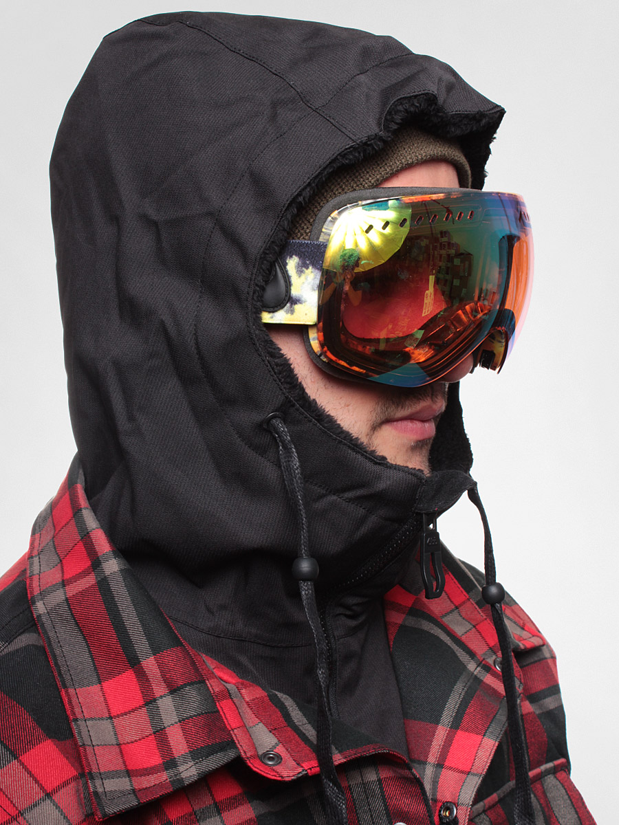 686 snowboard jacket Rsrvd Axxe Flannel Ins (chili)