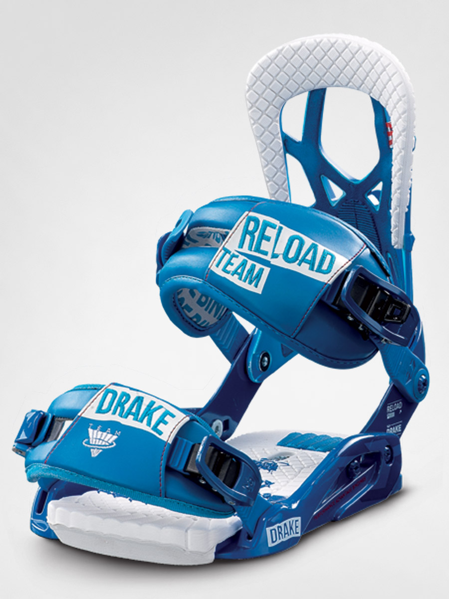 Drake snowboard bindings Reload - blue (white)