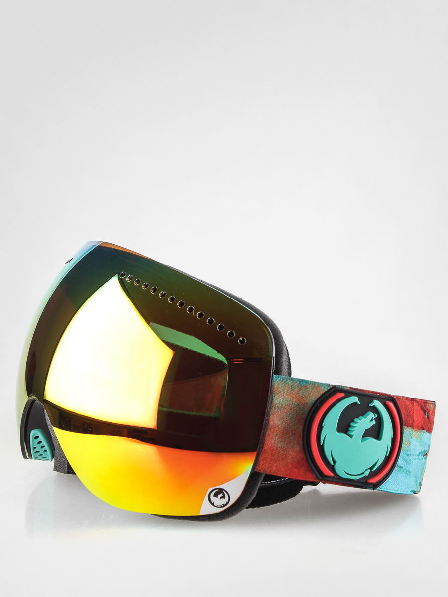 Dragon Goggles APX - black (watercolor/red)